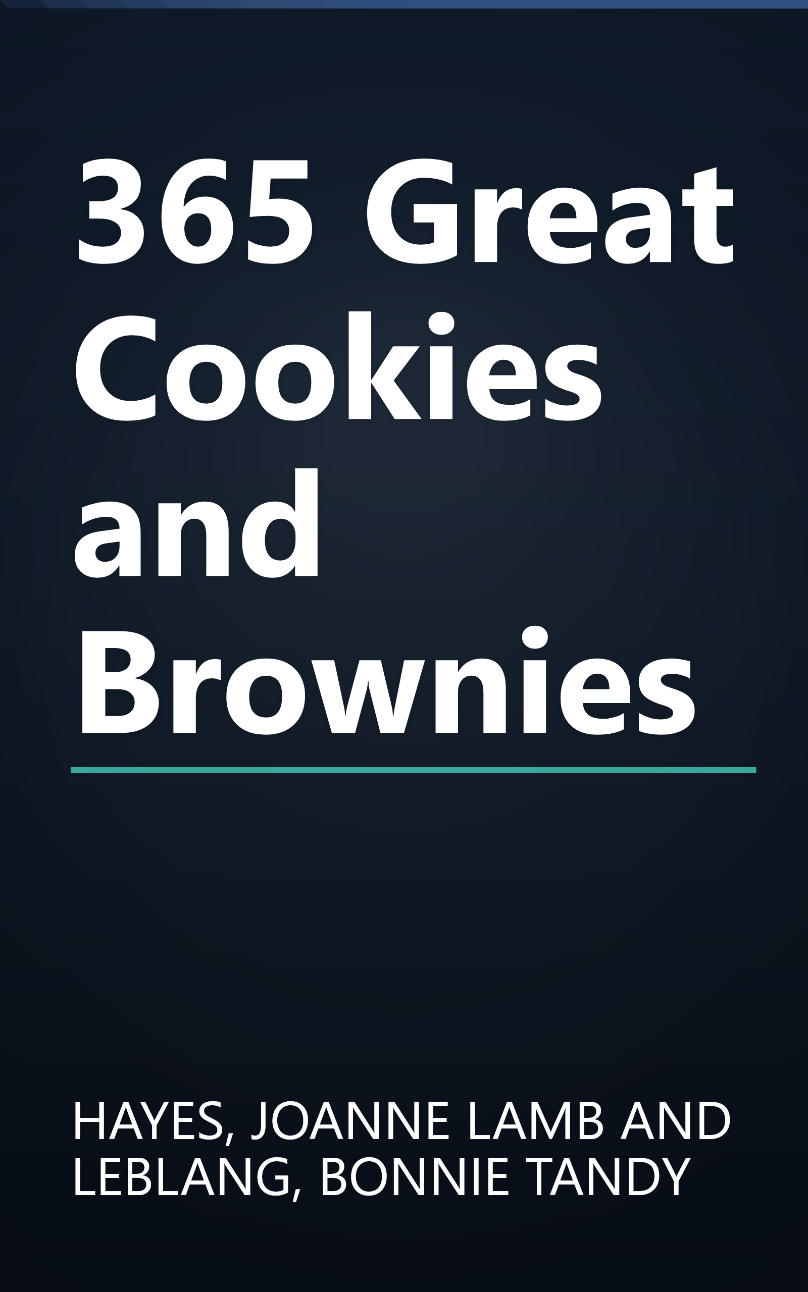 365 Great Cookies and Brownies book cover