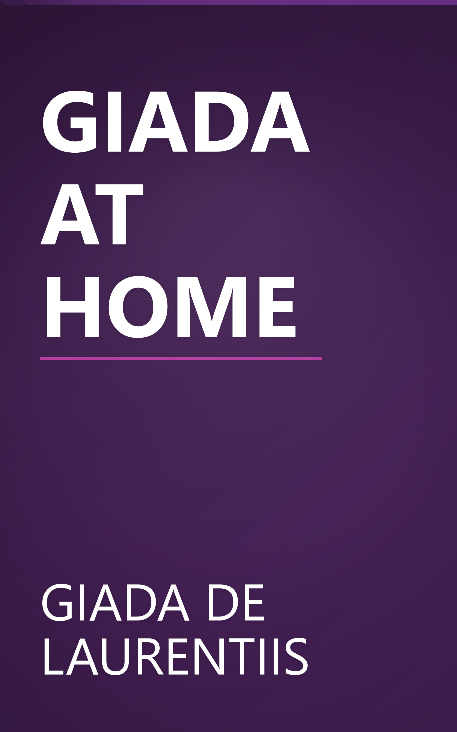 GIADA AT HOME book cover