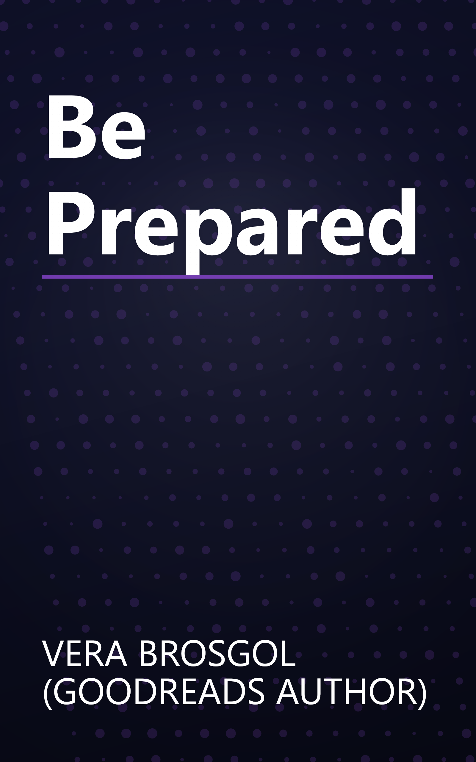 Be Prepared book cover