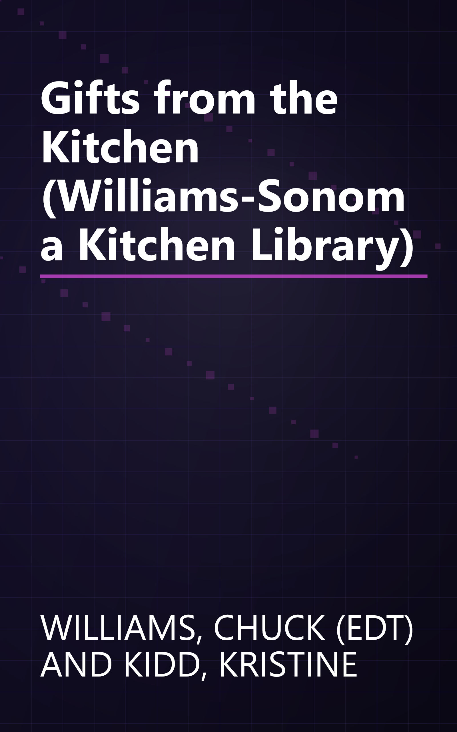 Gifts from the Kitchen (Williams-Sonoma Kitchen Library) book cover