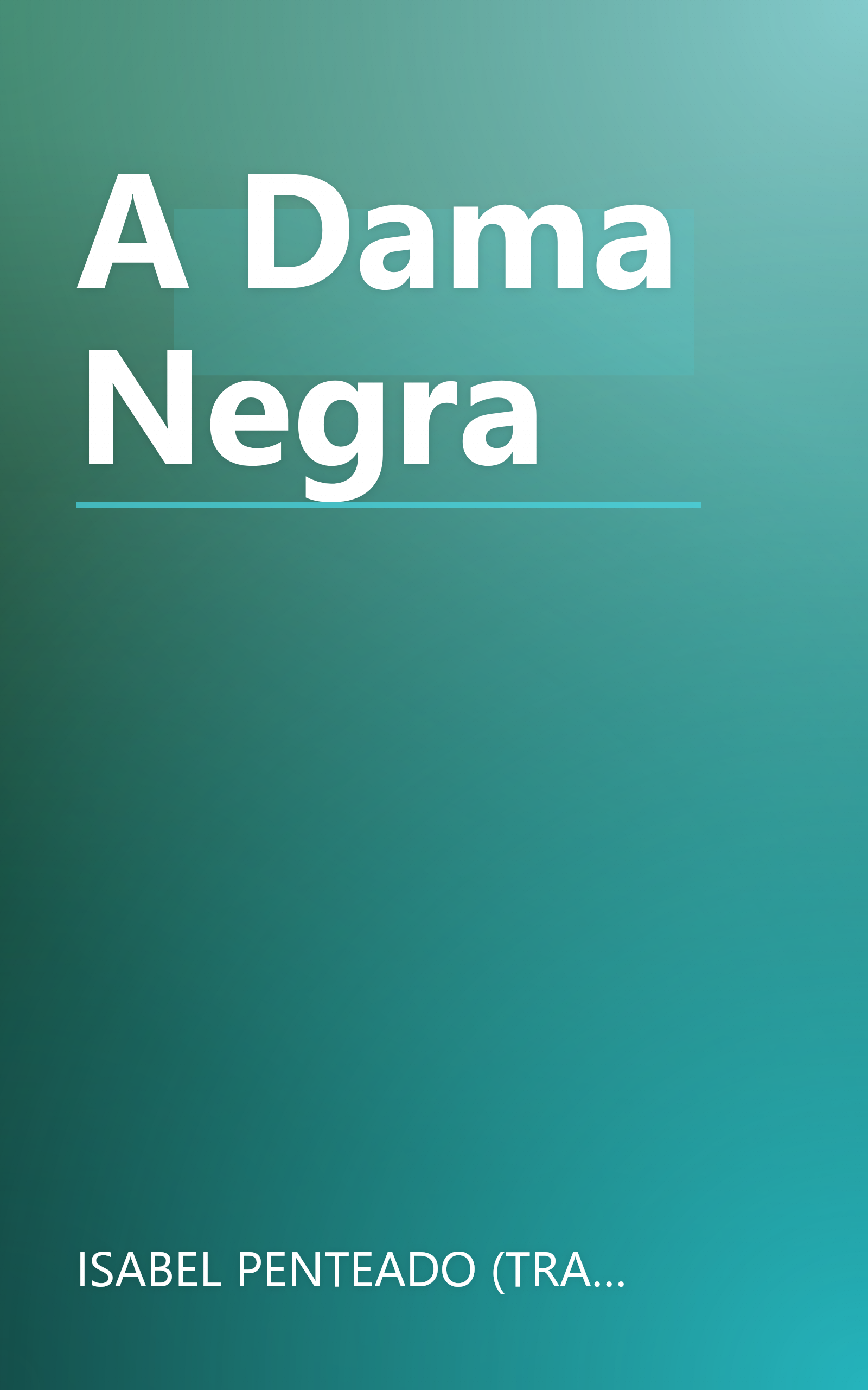 A Dama Negra book cover