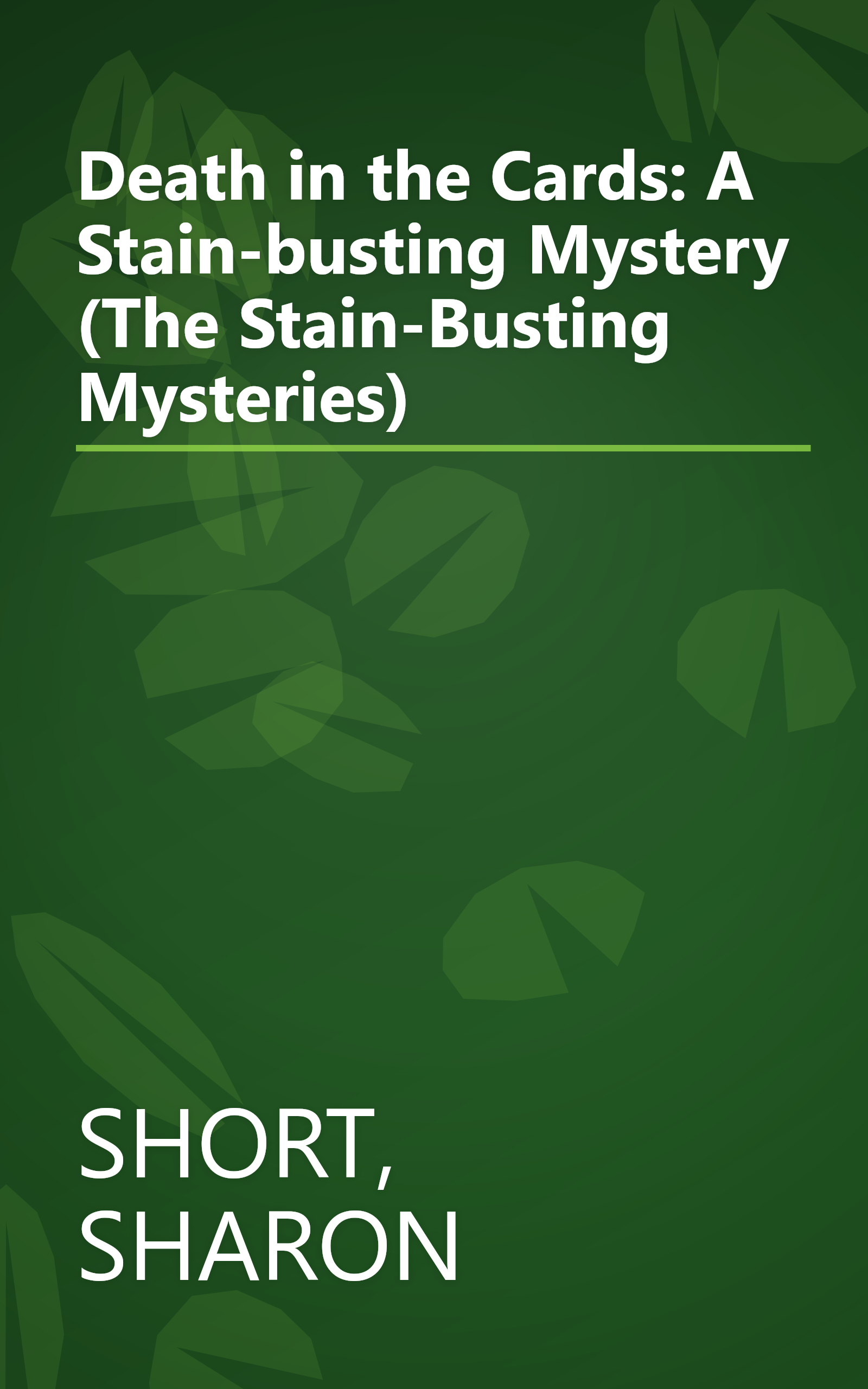 Death in the Cards: A Stain-busting Mystery (The Stain-Busting Mysteries) book cover
