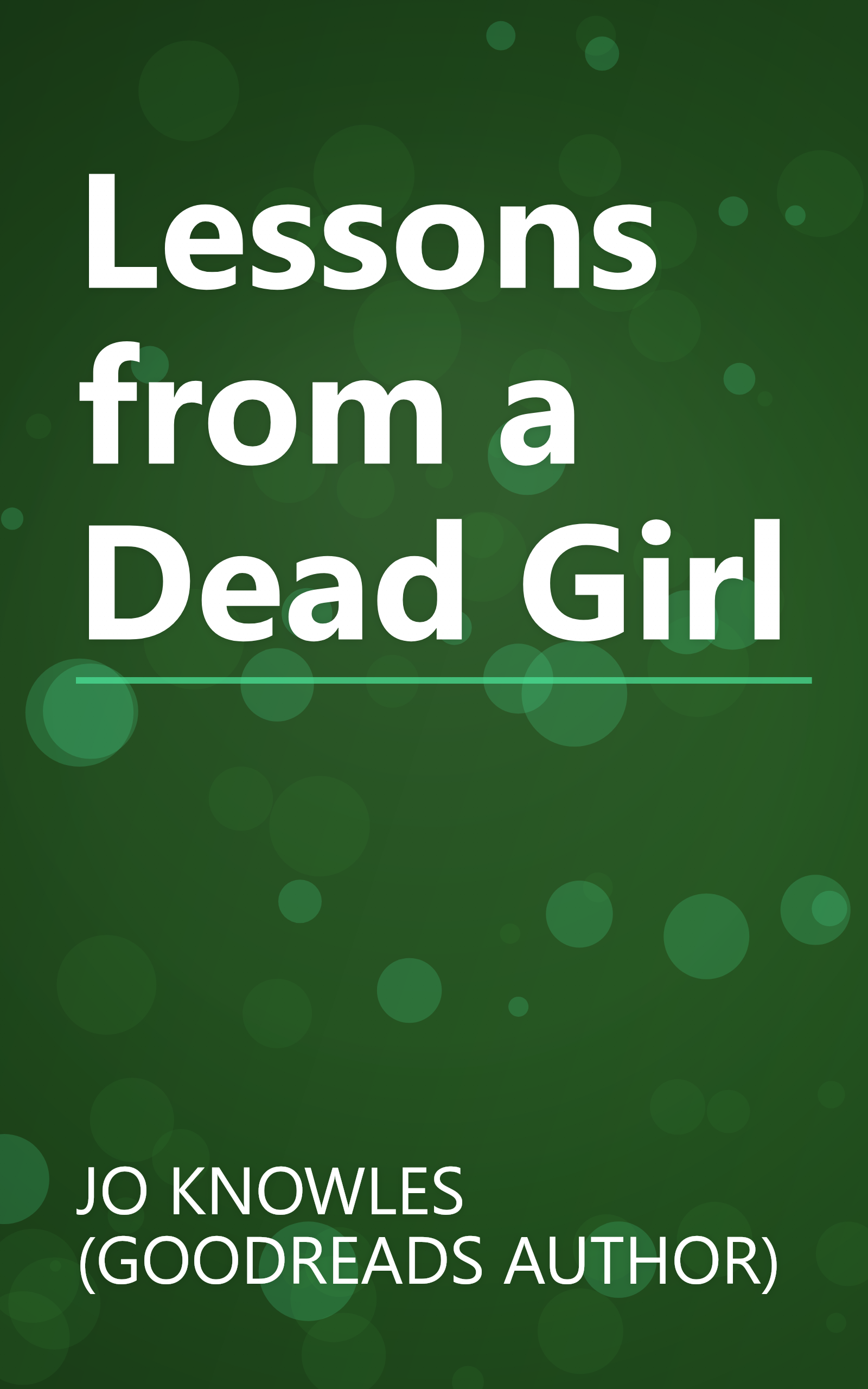 Lessons from a Dead Girl book cover
