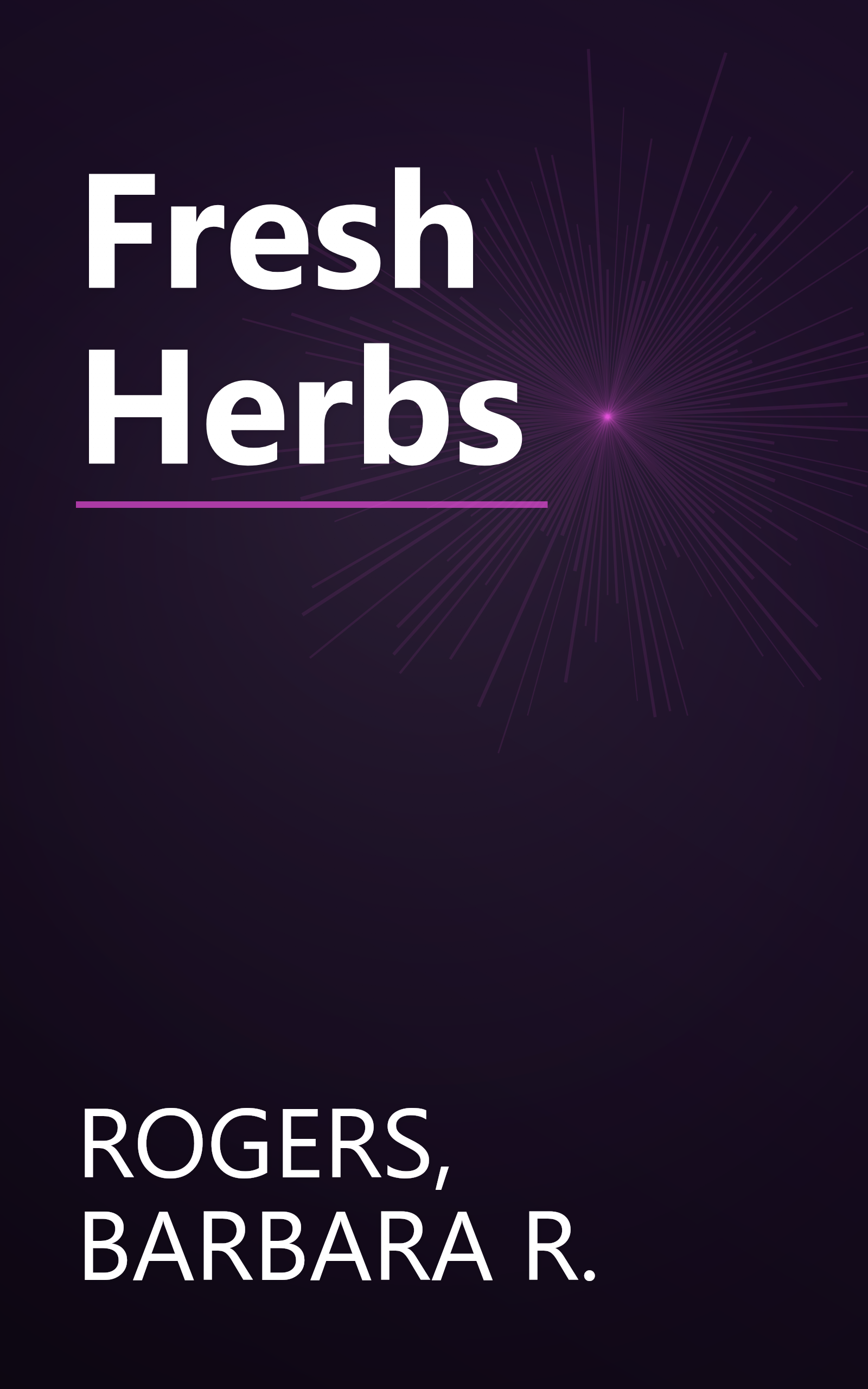 Fresh Herbs book cover
