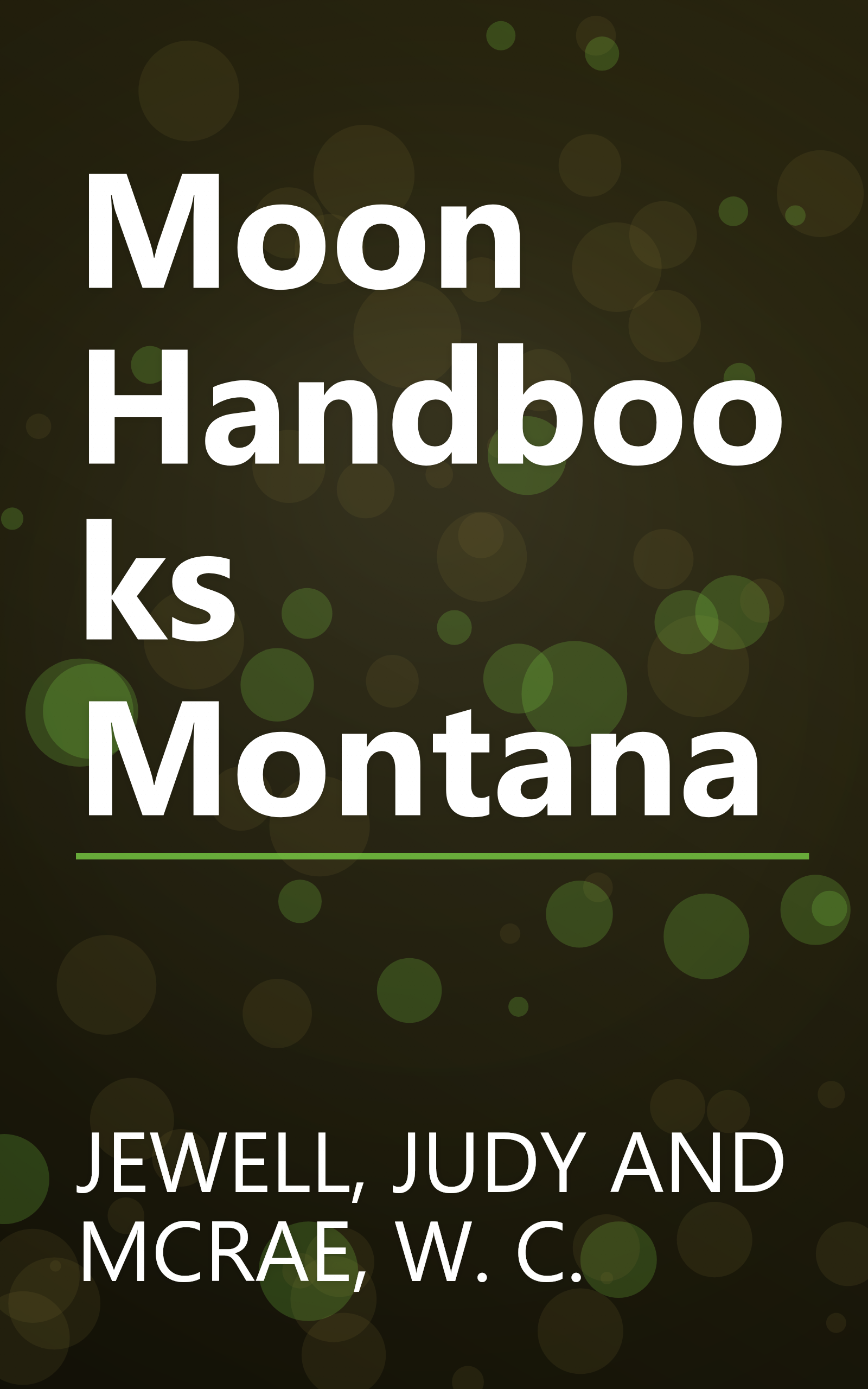 Moon Handbooks Montana book cover
