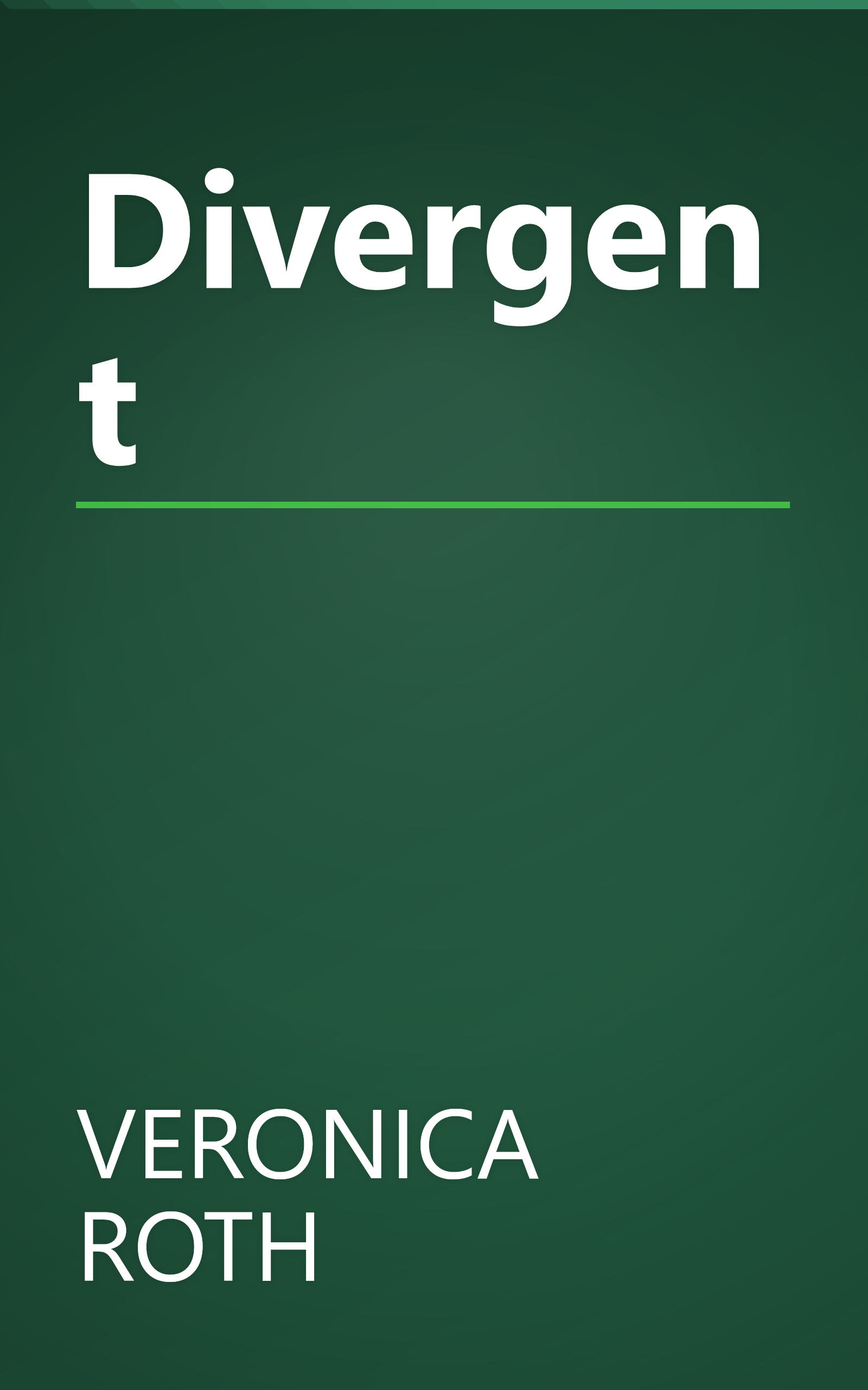 Divergent book cover