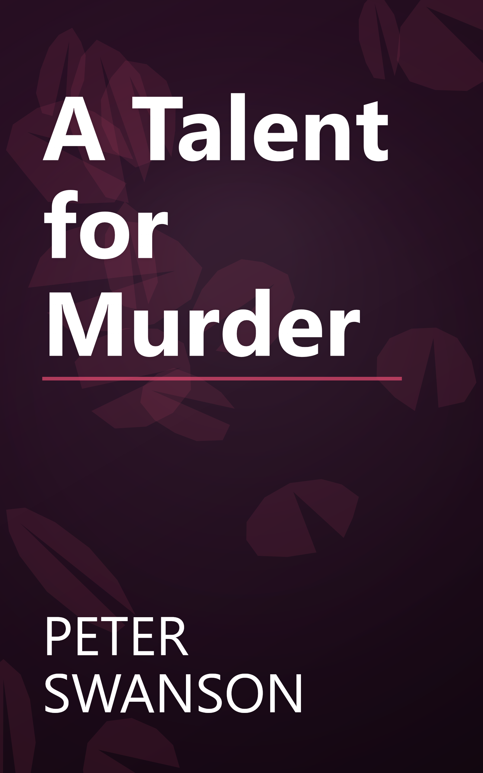 A Talent for Murder book cover