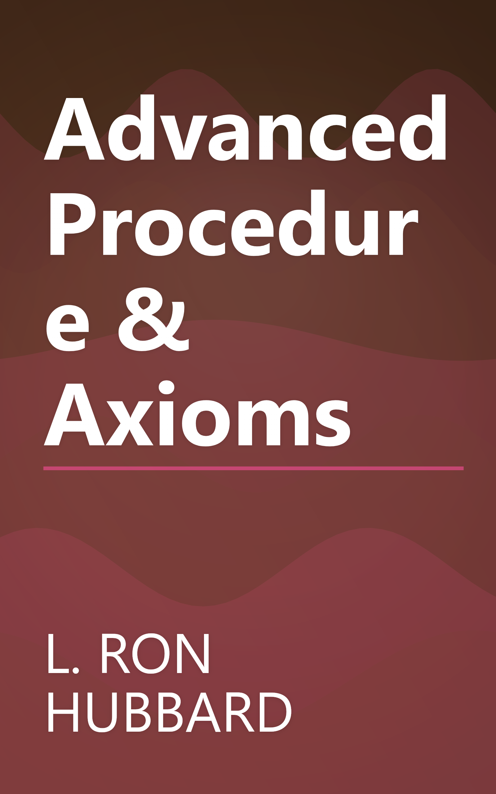 Advanced Procedure & Axioms book cover