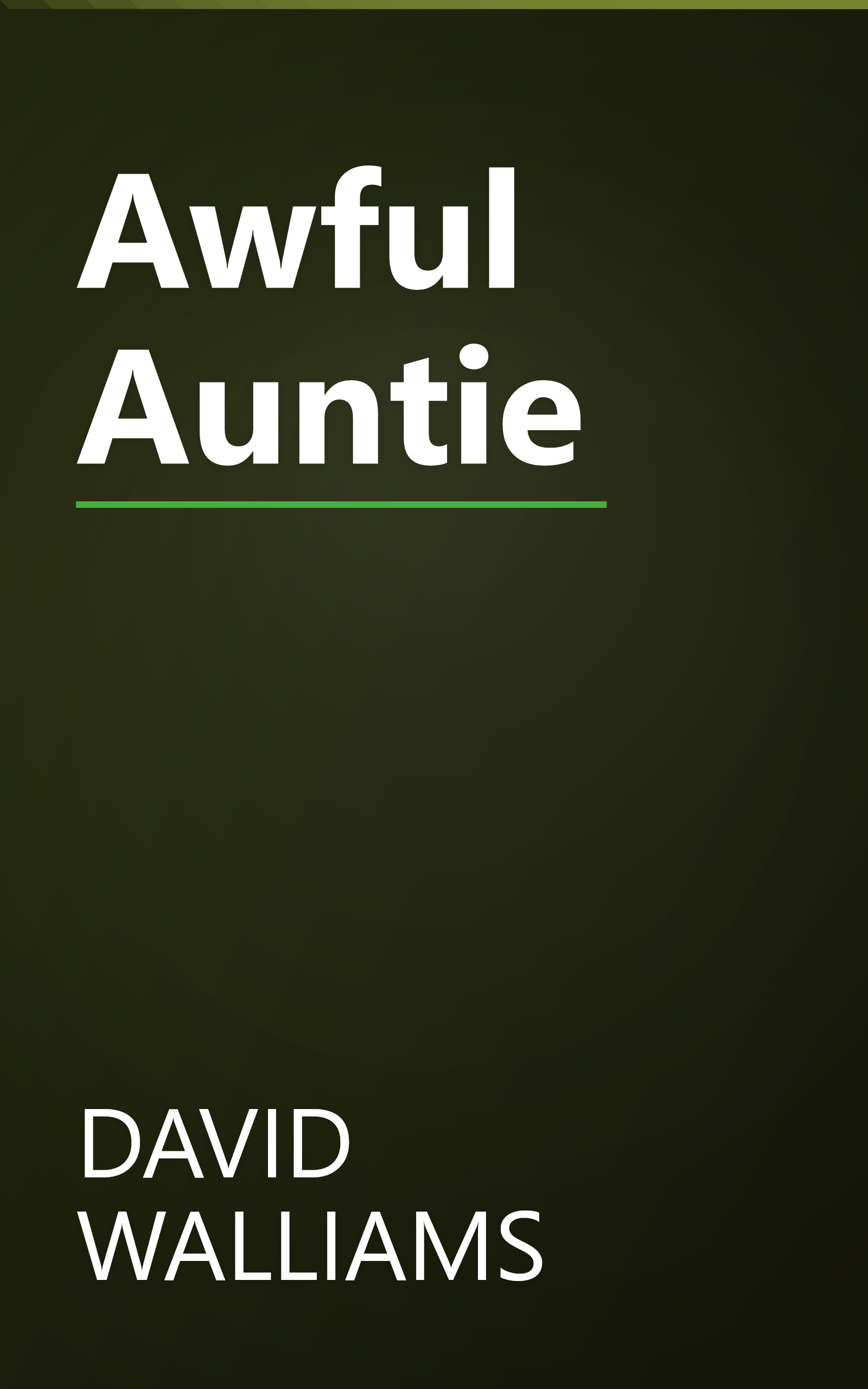 Awful Auntie book cover