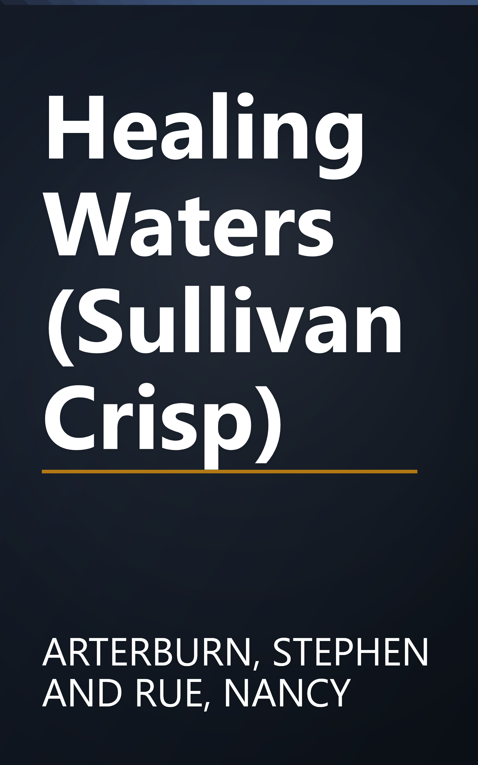 Healing Waters (Sullivan Crisp) book cover