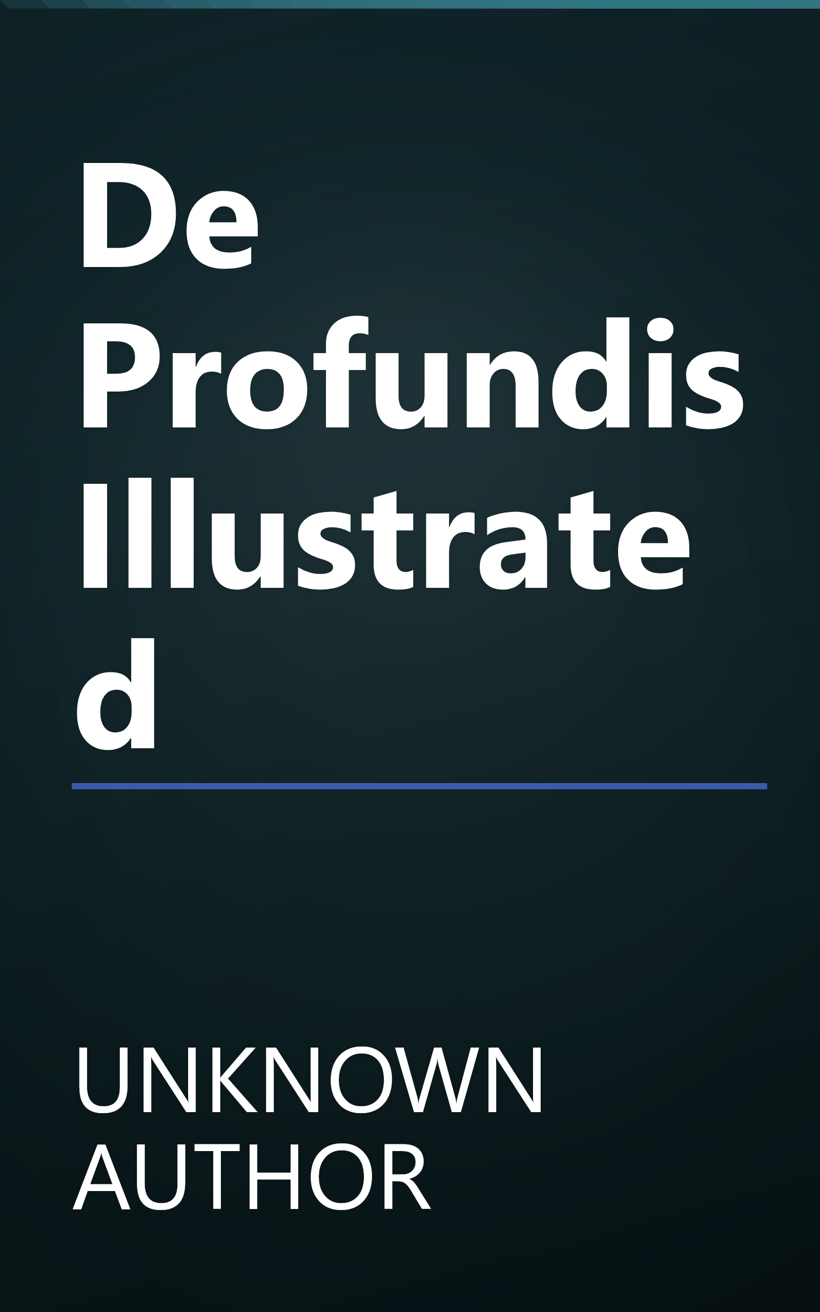 De Profundis Illustrated book cover