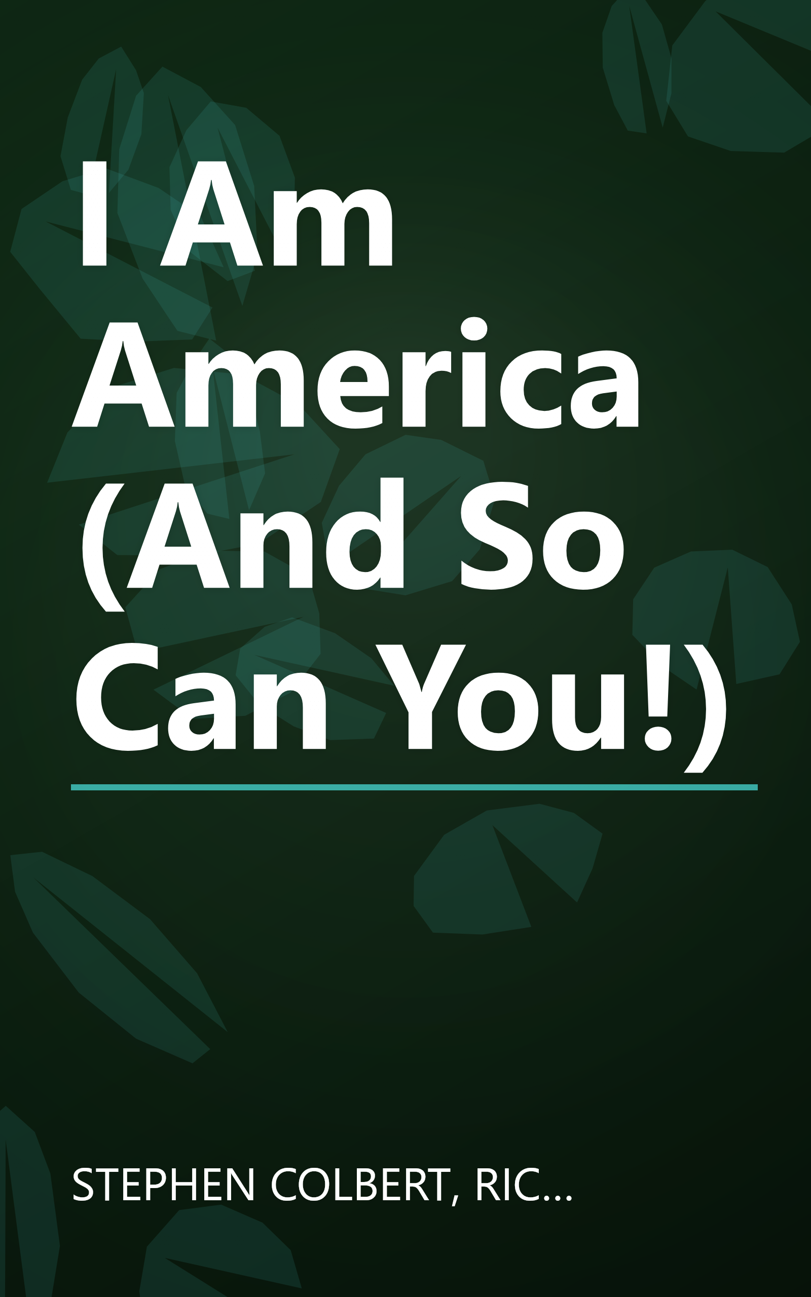 I Am America (And So Can You!) book cover