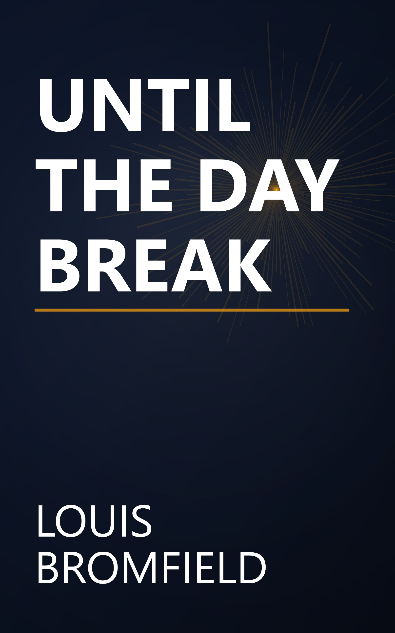 UNTIL THE DAY BREAK book cover