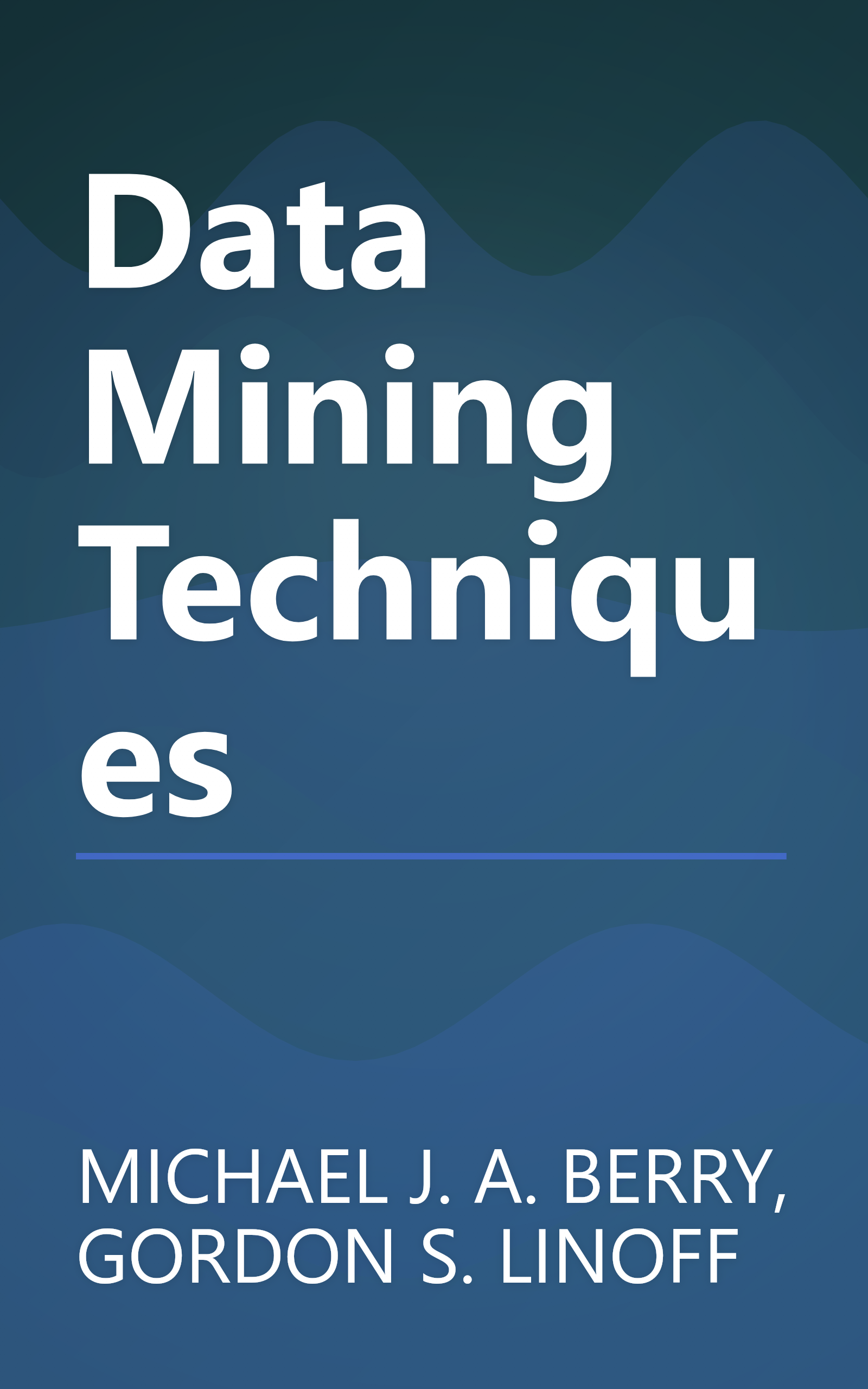 Data Mining Techniques book cover
