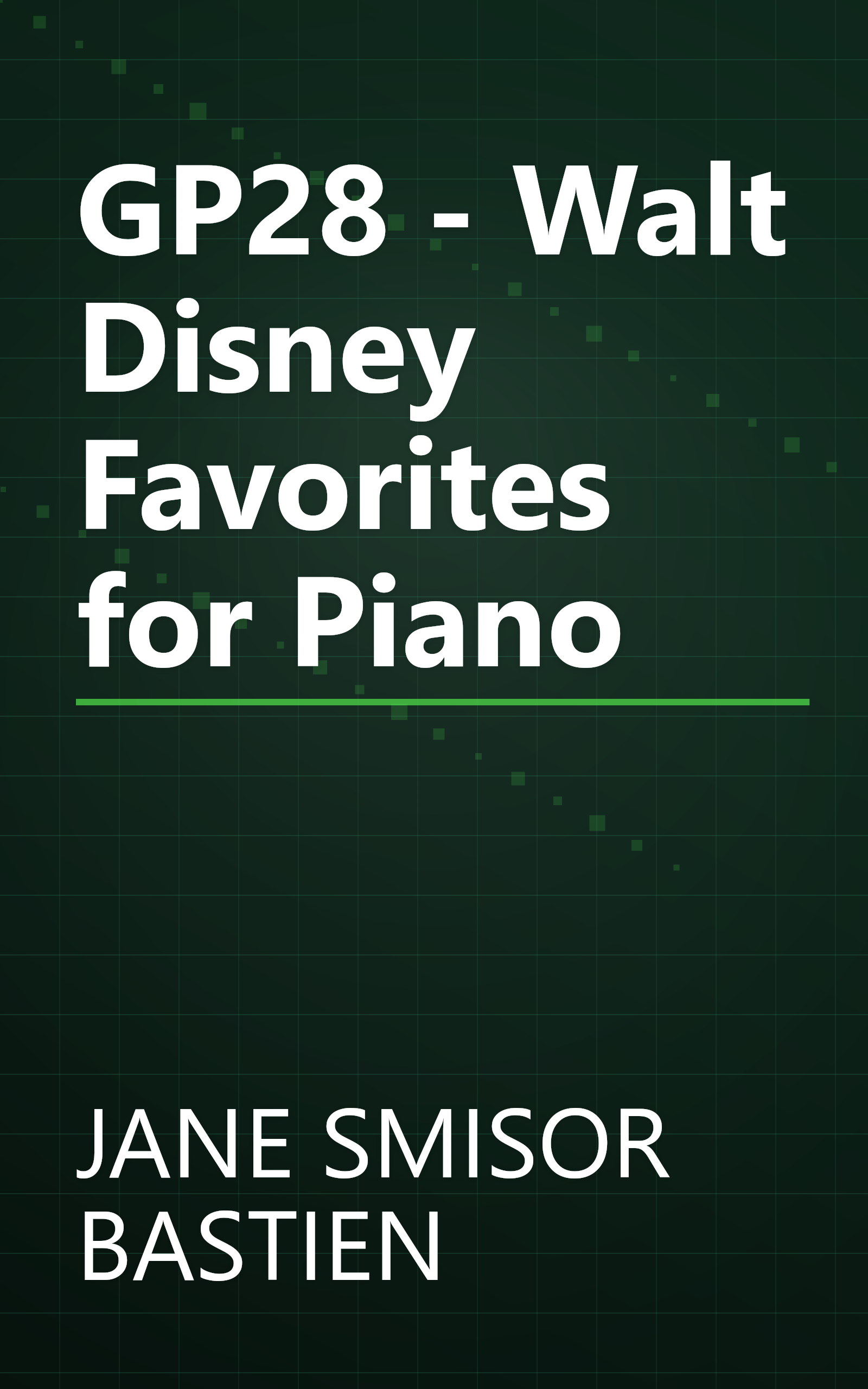 GP28 - Walt Disney Favorites for Piano book cover