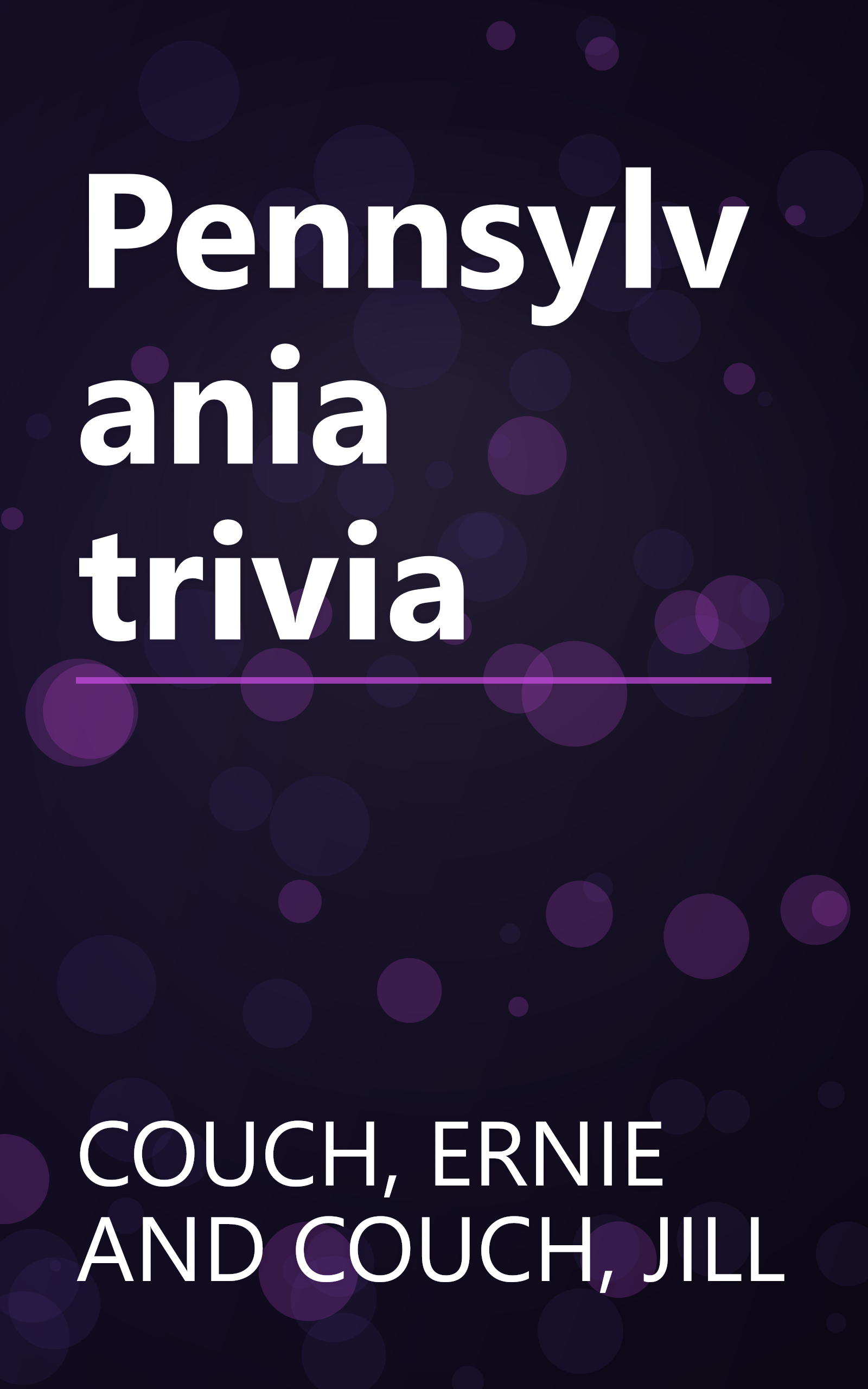 Pennsylvania trivia book cover