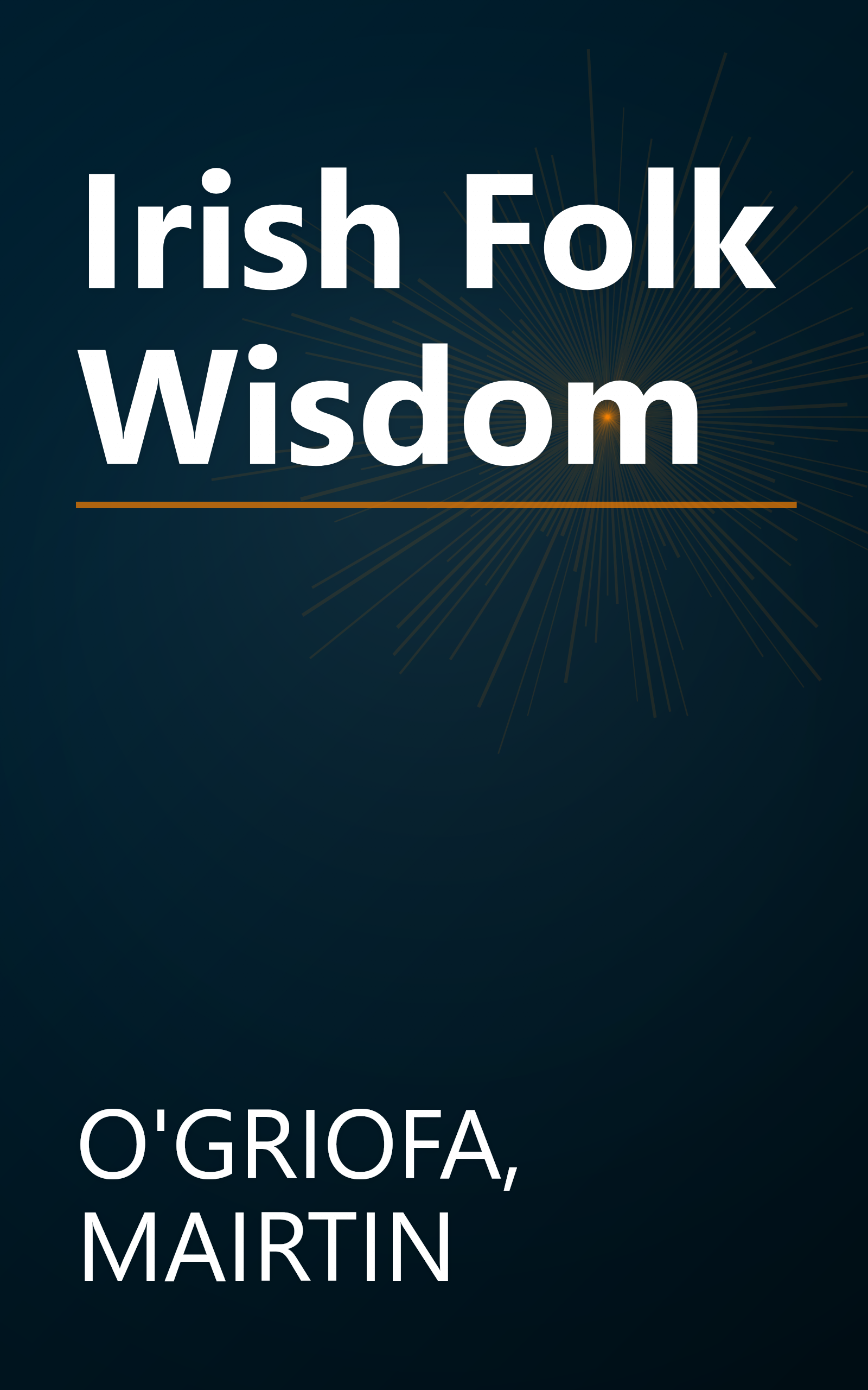 Irish Folk Wisdom book cover