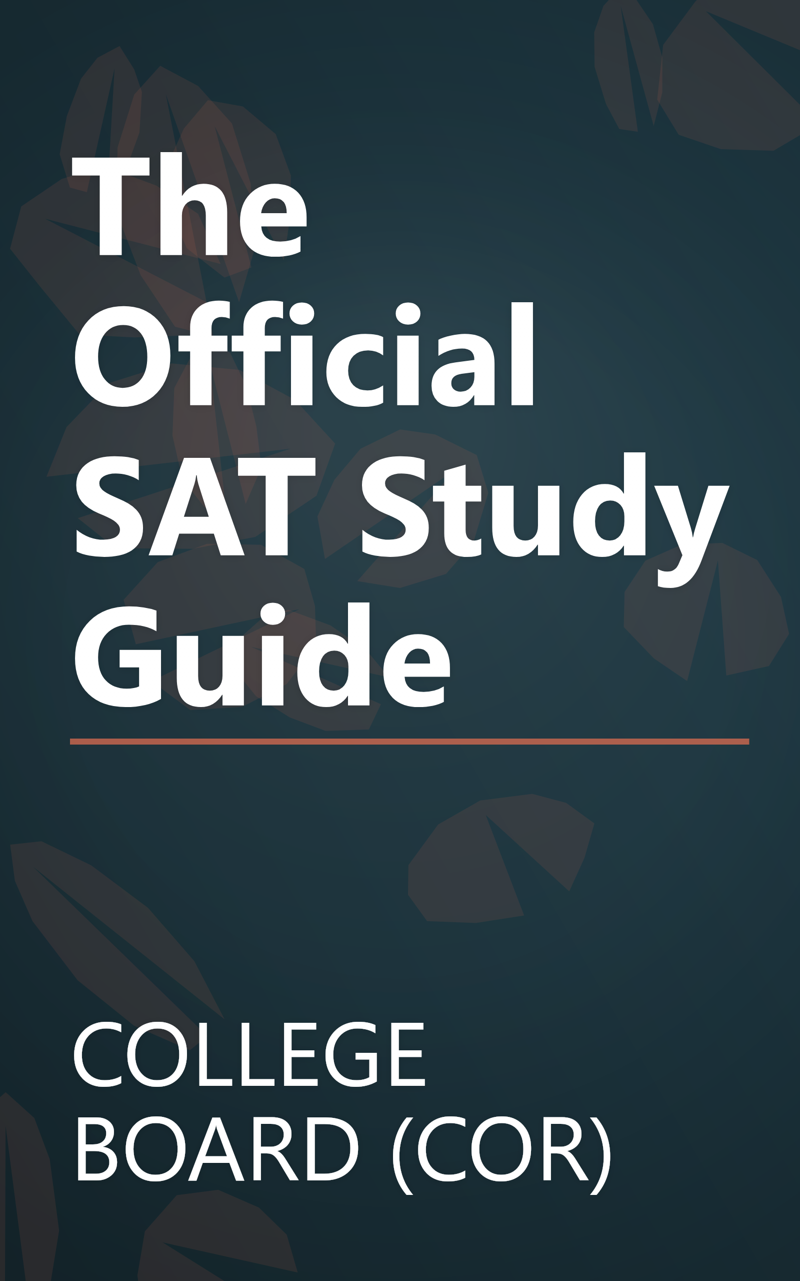The Official SAT Study Guide book cover