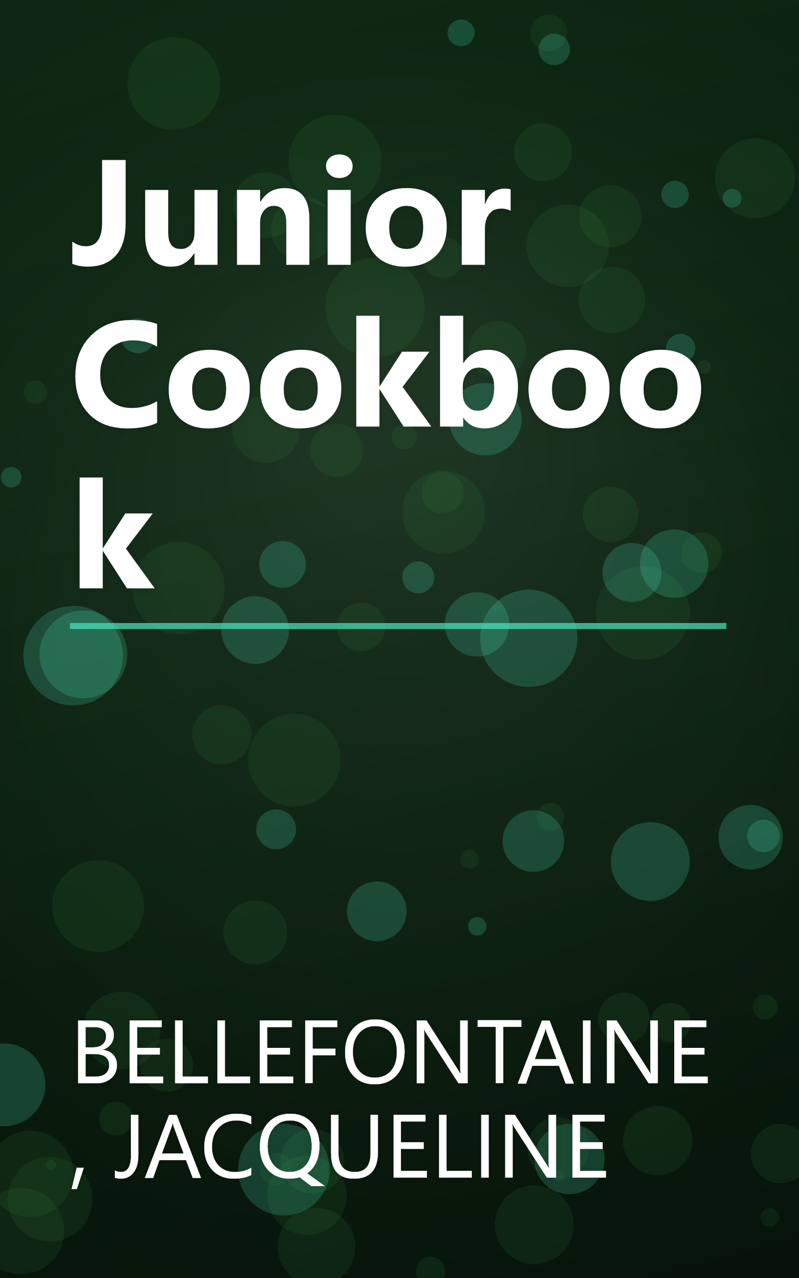 Junior Cookbook book cover