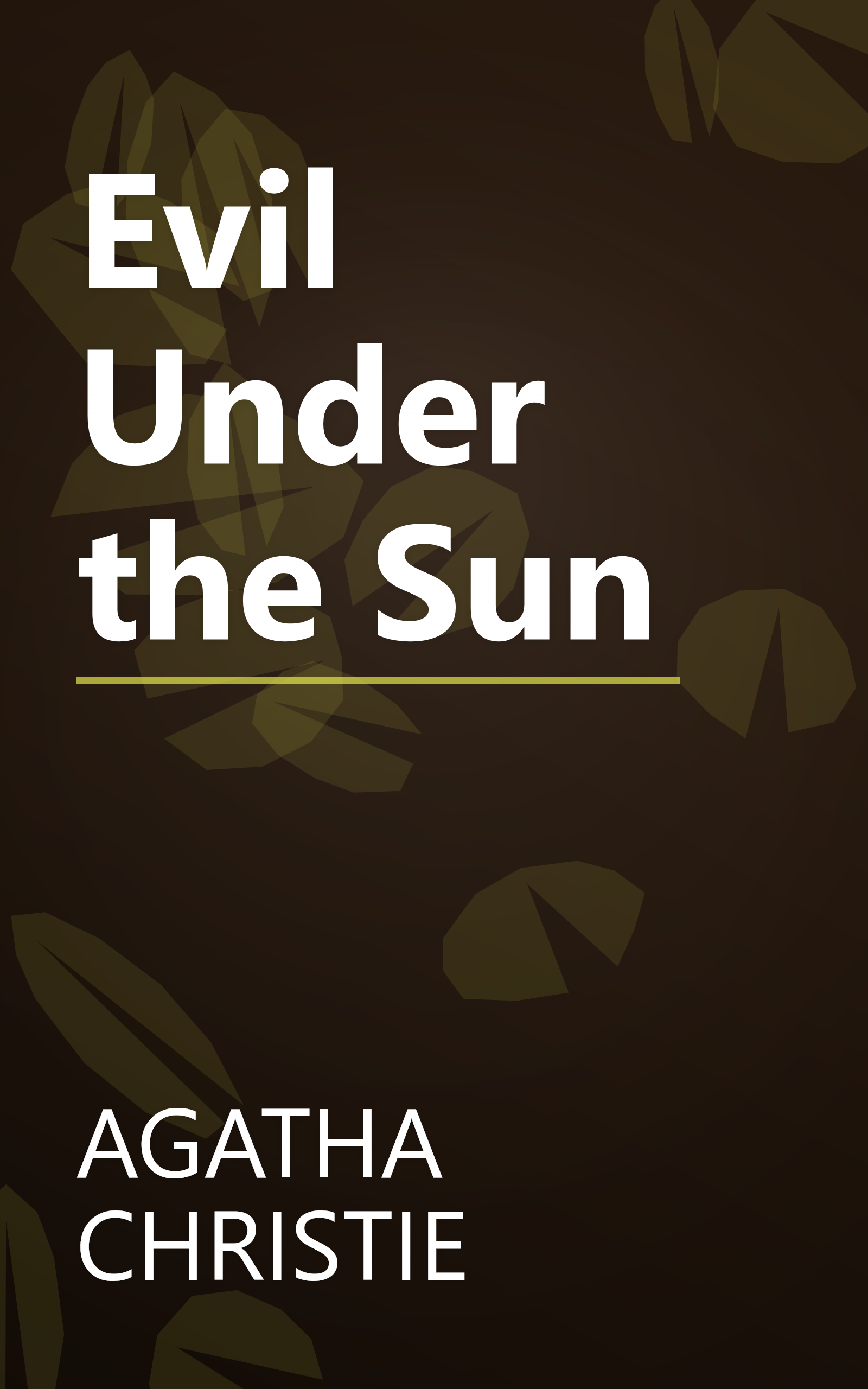 Evil Under the Sun book cover