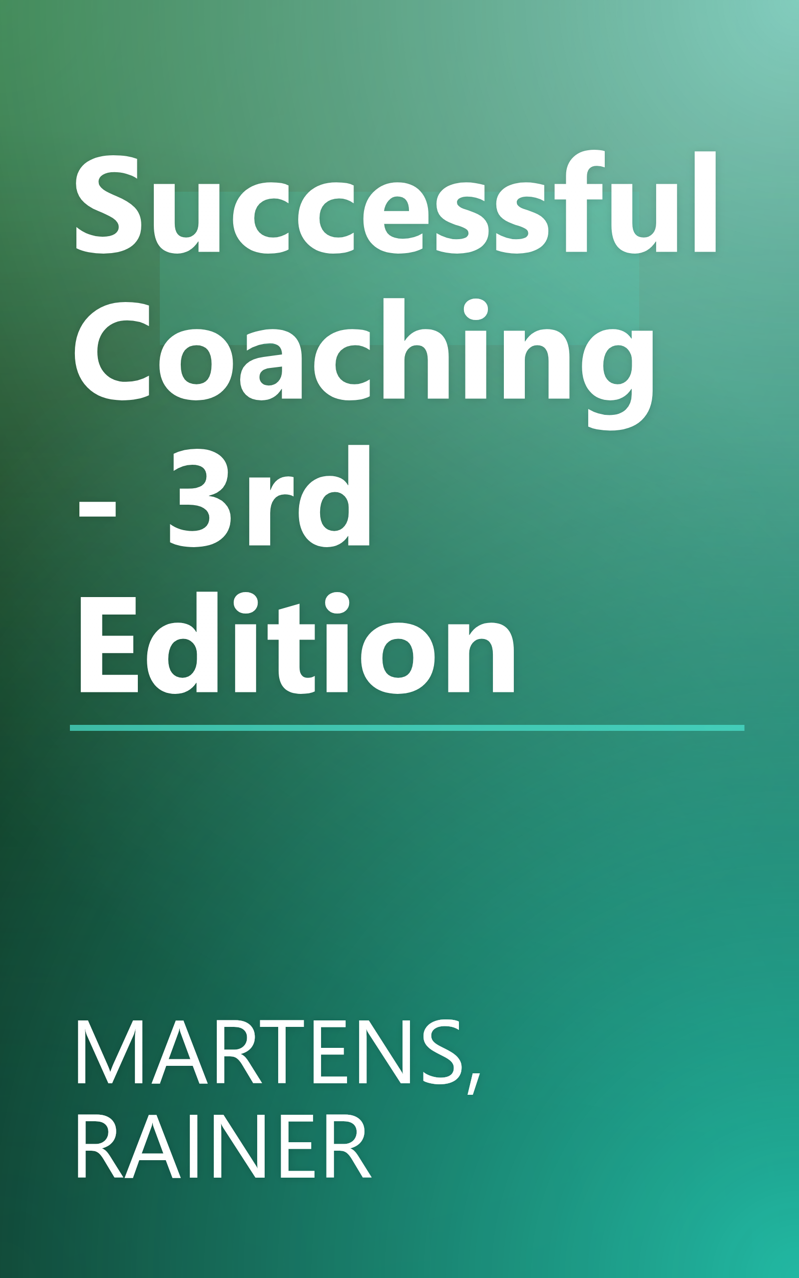 Successful Coaching - 3rd Edition book cover
