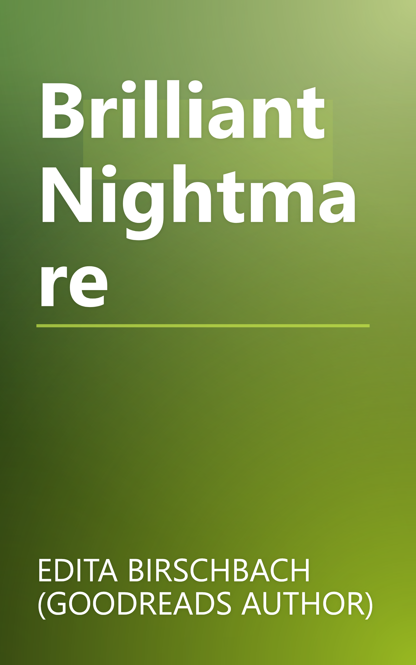 Brilliant Nightmare book cover