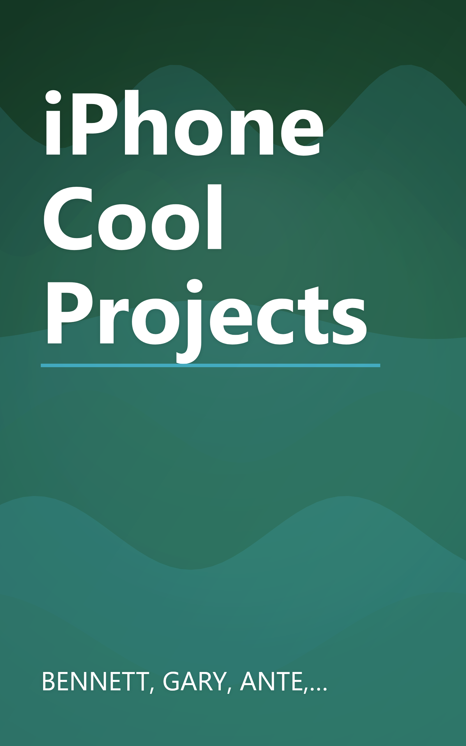 iPhone Cool Projects book cover