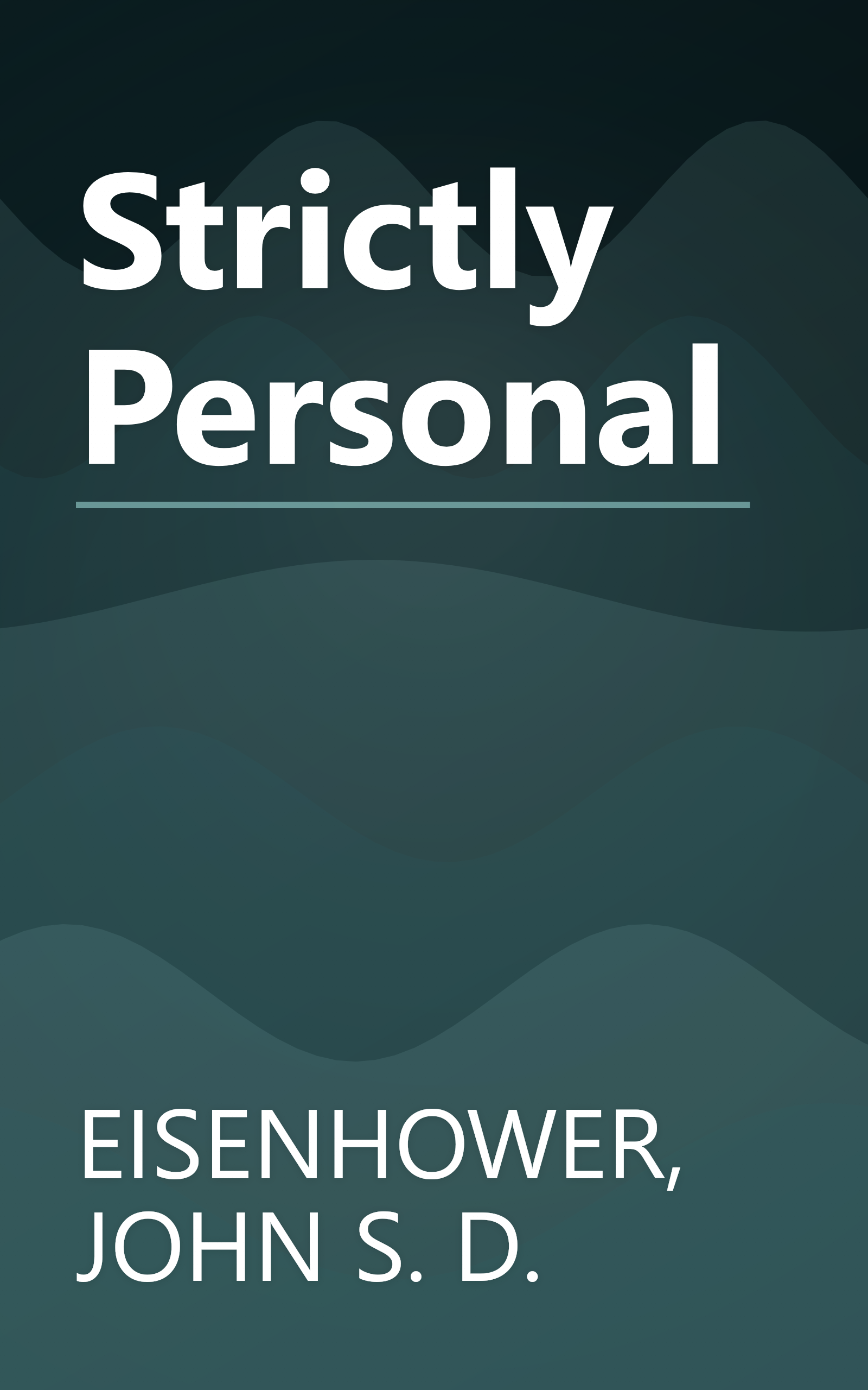 Strictly Personal book cover