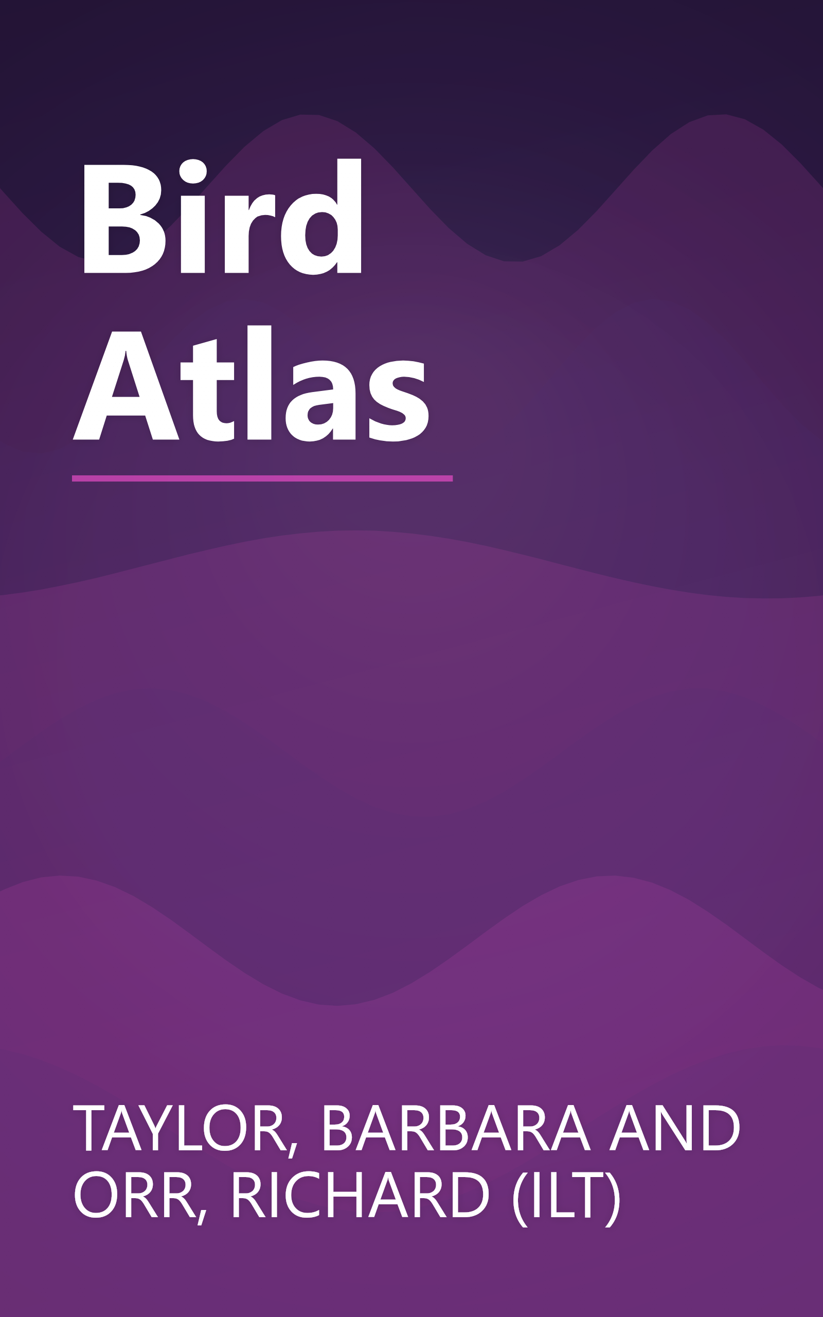 Bird Atlas book cover