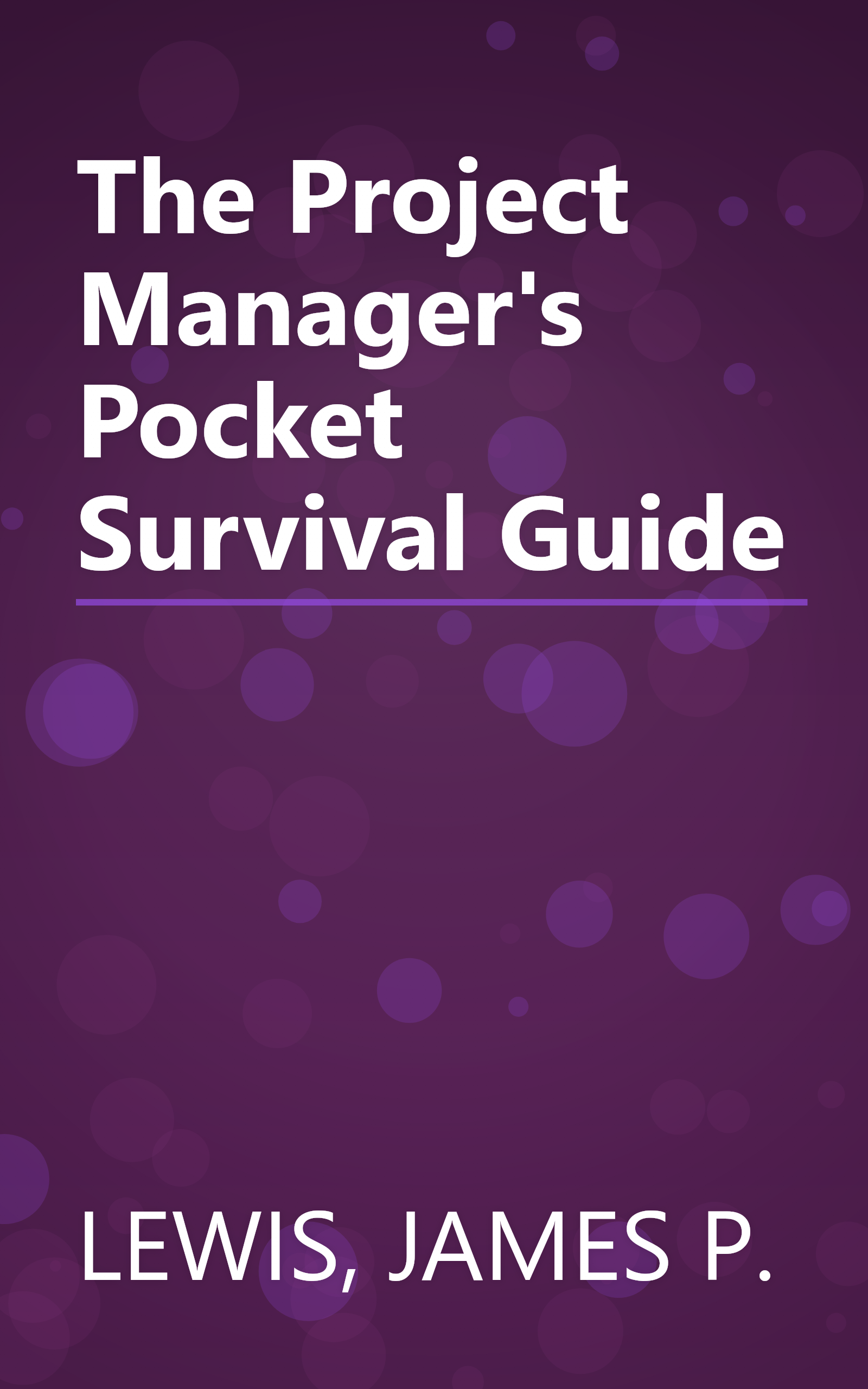 The Project Manager's Pocket Survival Guide book cover
