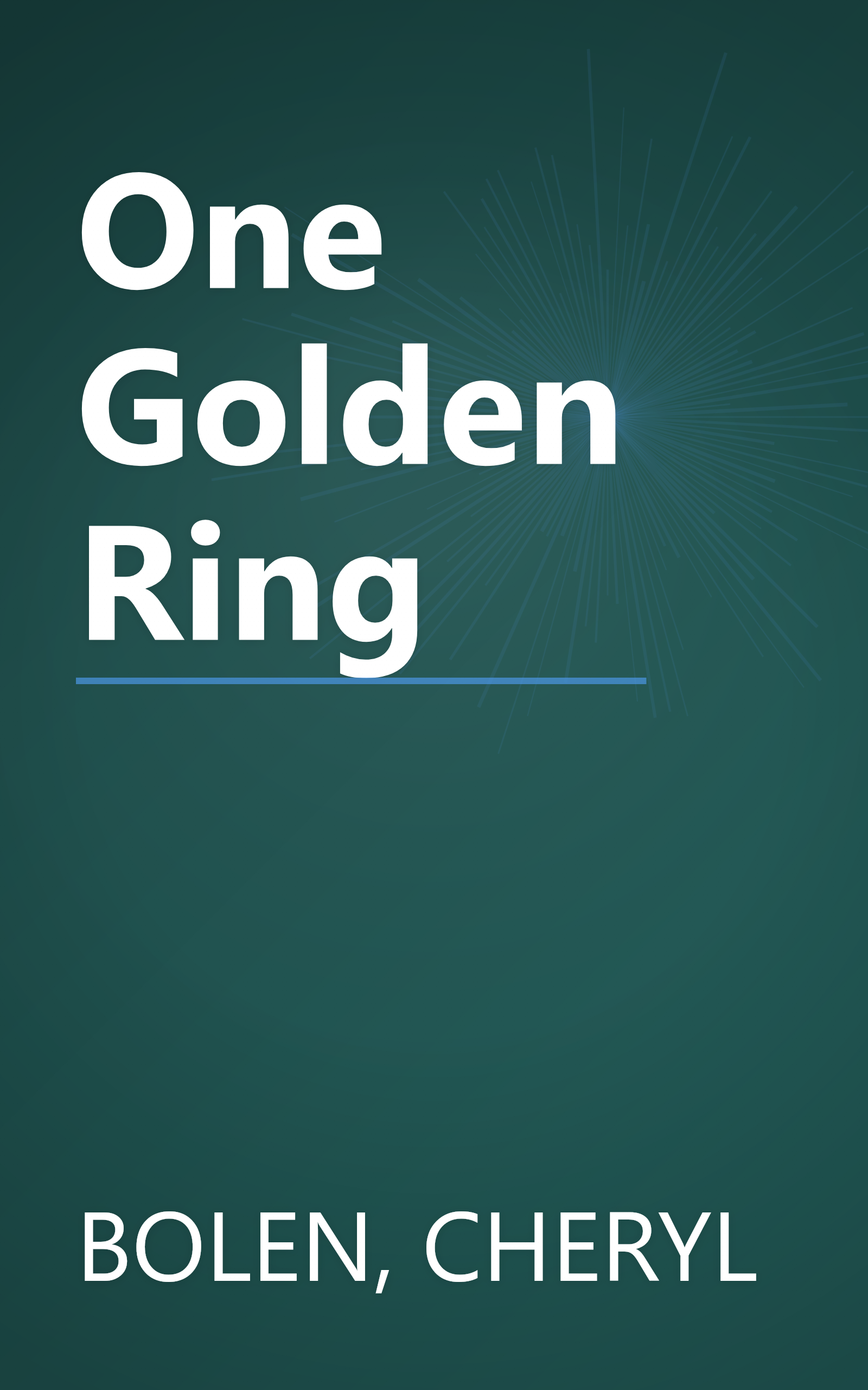 One Golden Ring book cover