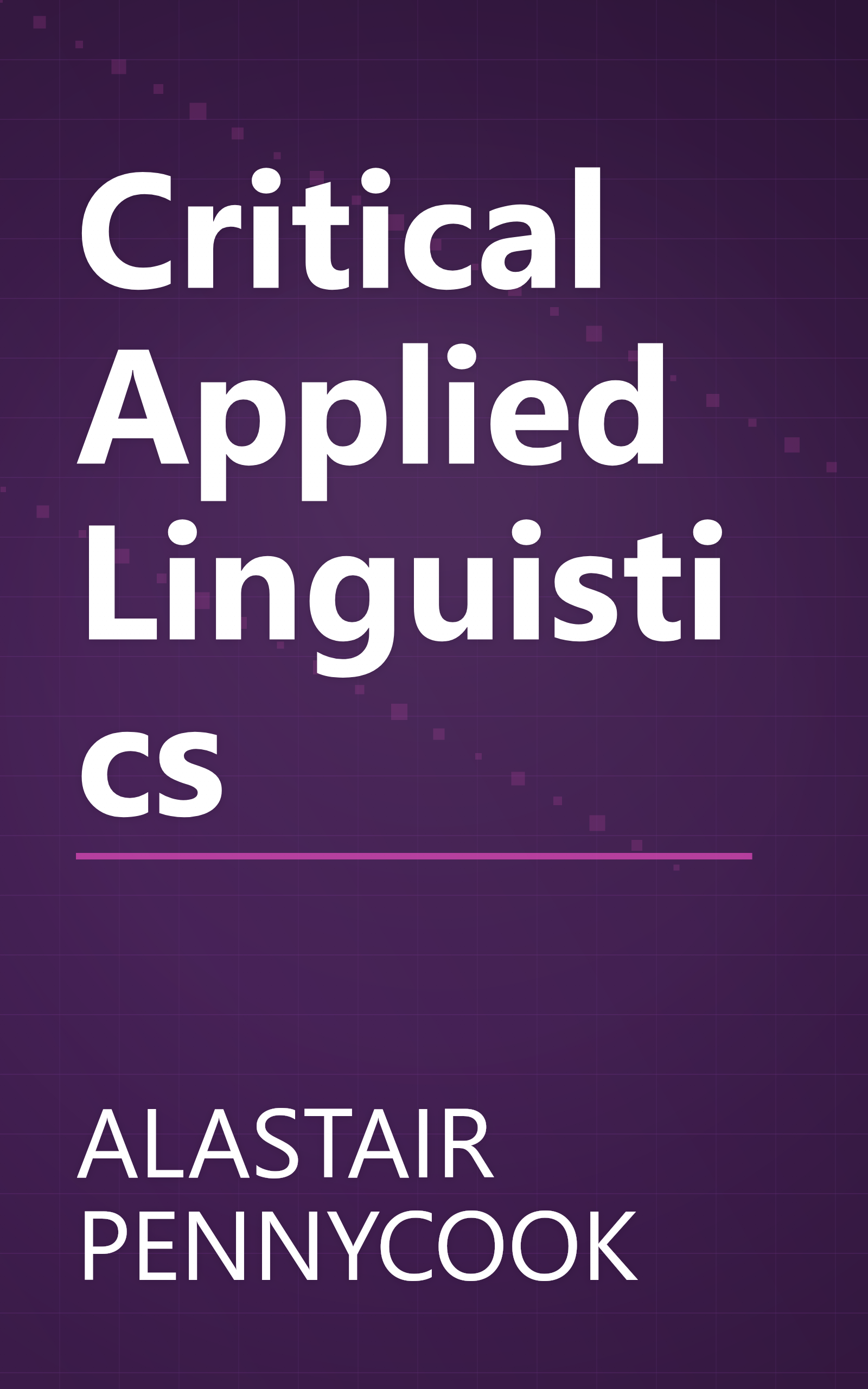 Critical Applied Linguistics book cover
