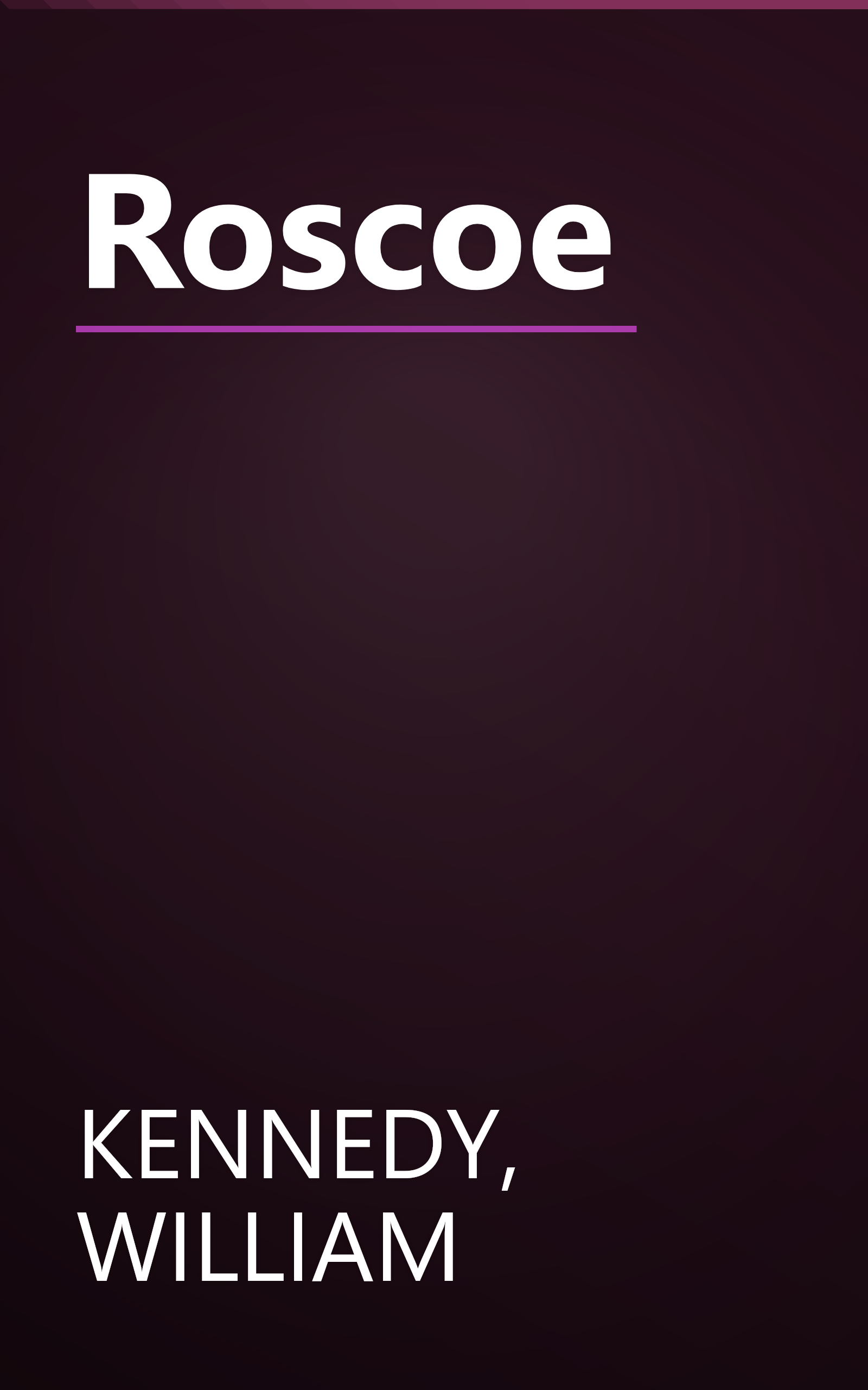 Roscoe book cover