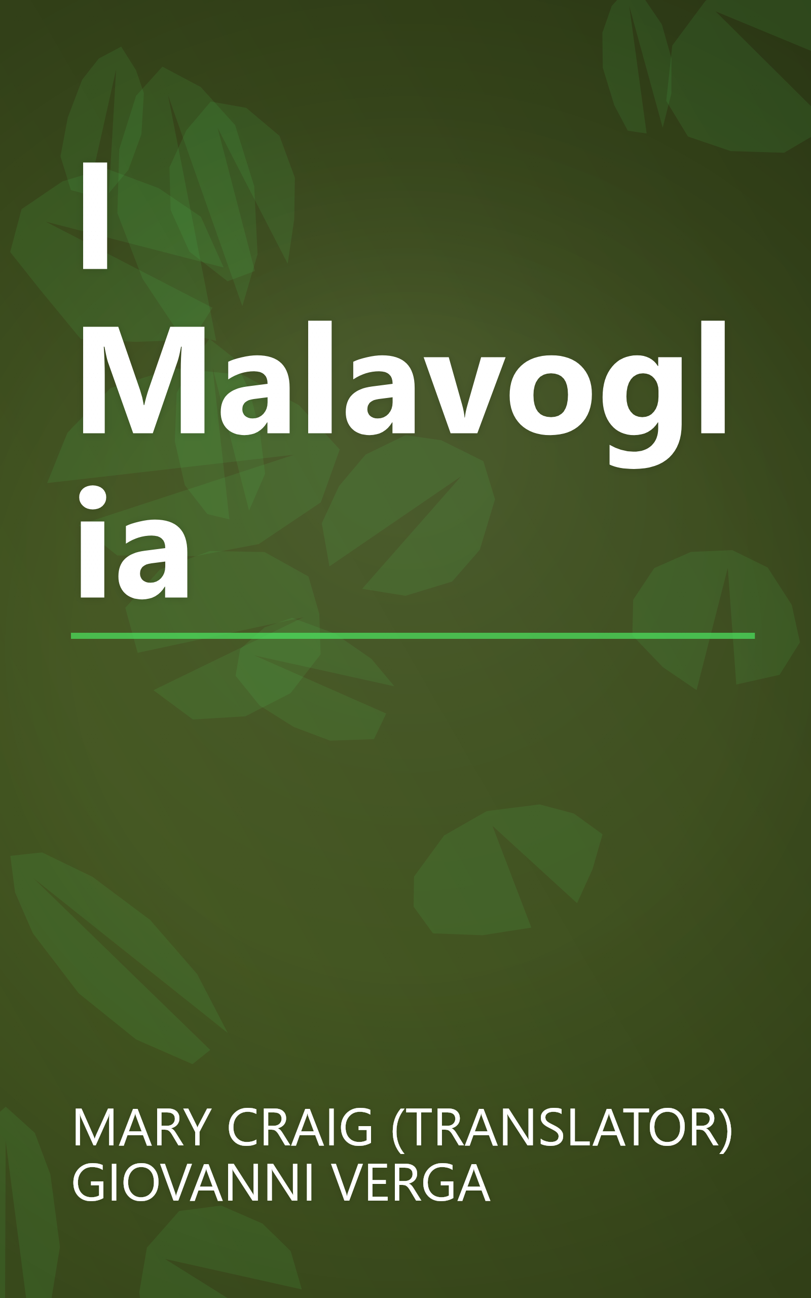 I Malavoglia book cover