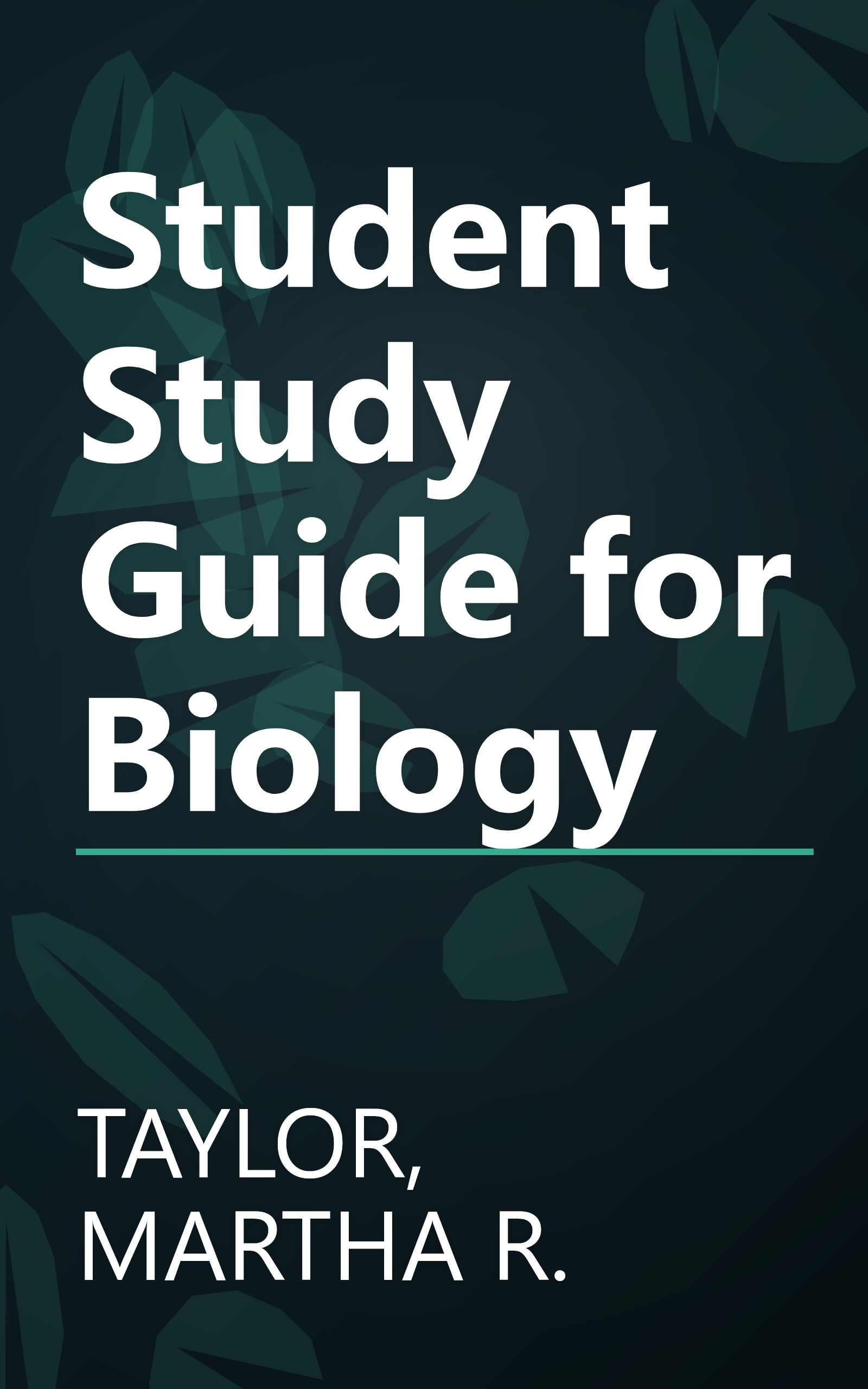 Student Study Guide for Biology book cover