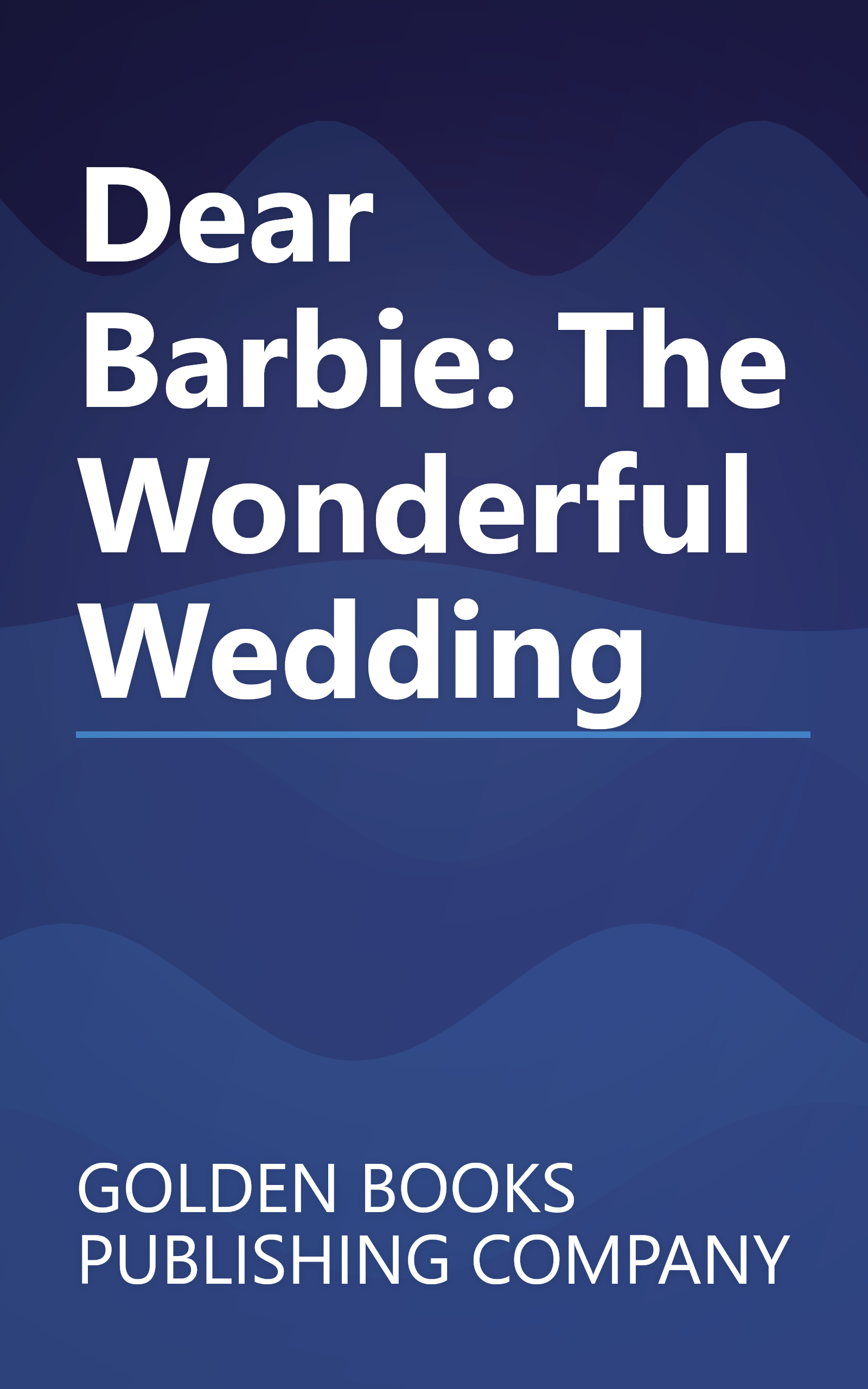 Dear Barbie: The Wonderful Wedding book cover