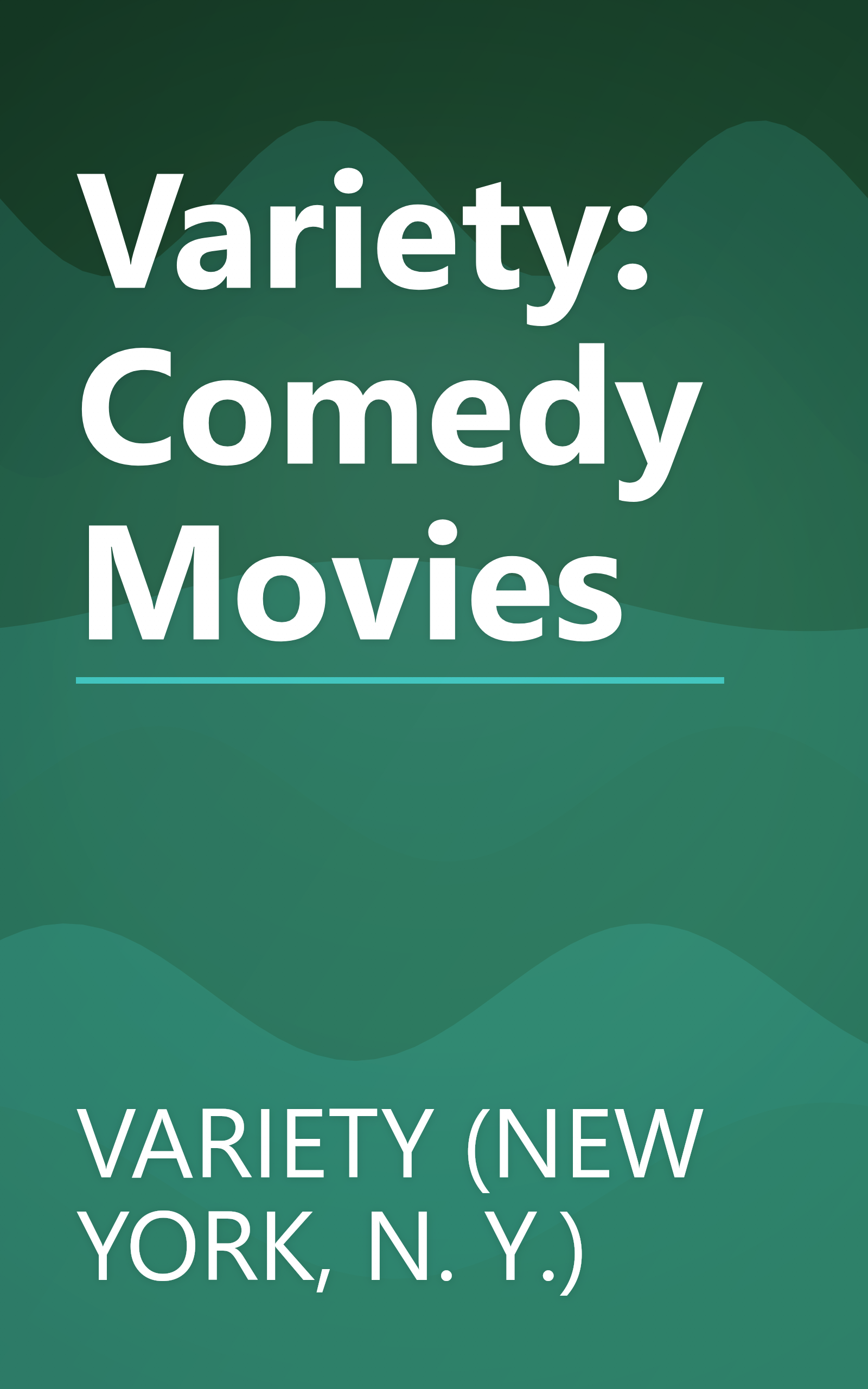 Variety: Comedy Movies book cover