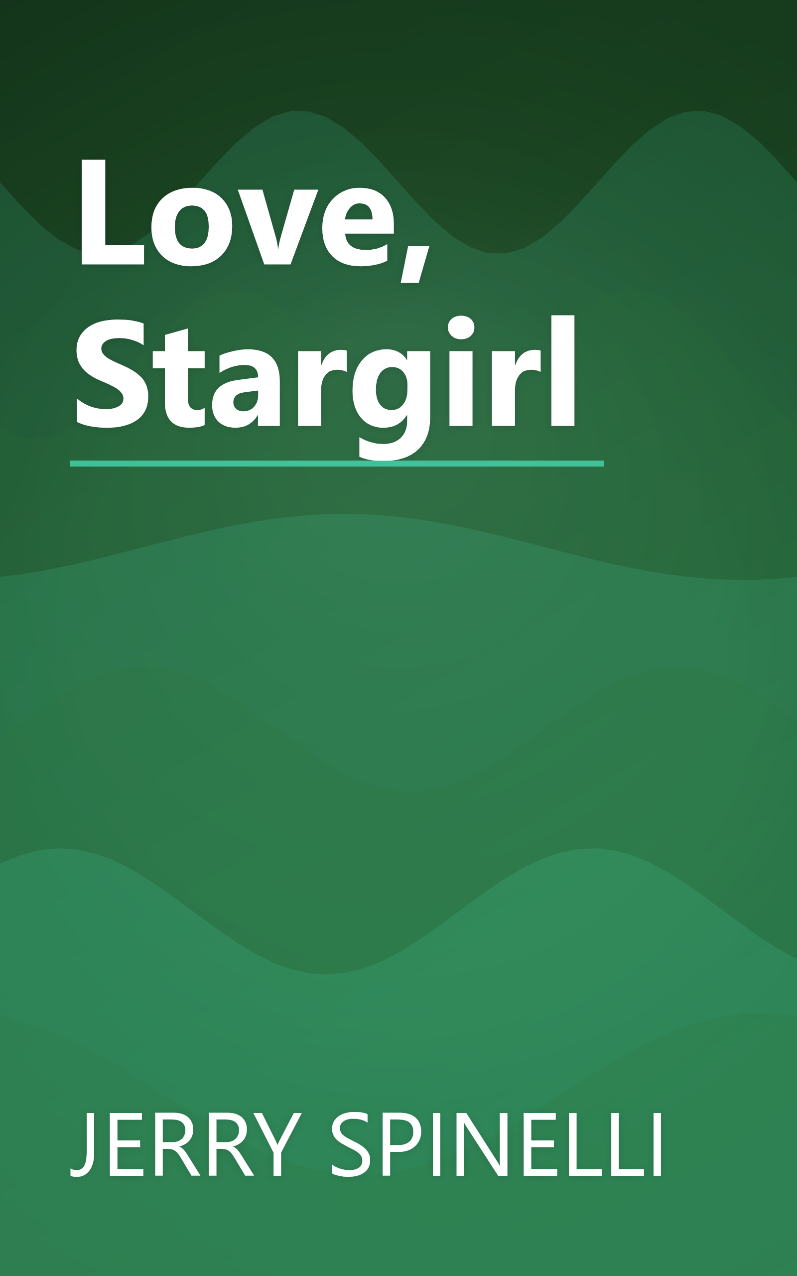 Love, Stargirl book cover