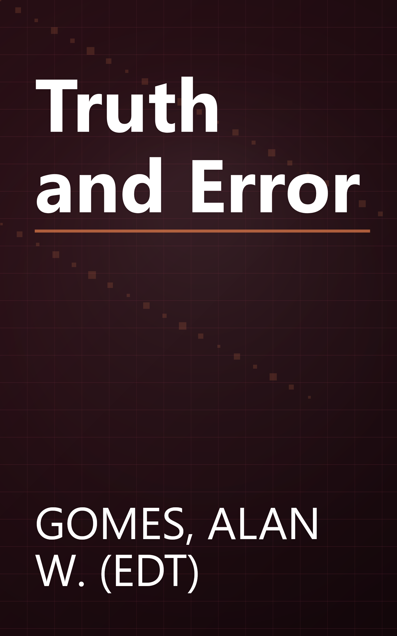 Truth and Error book cover
