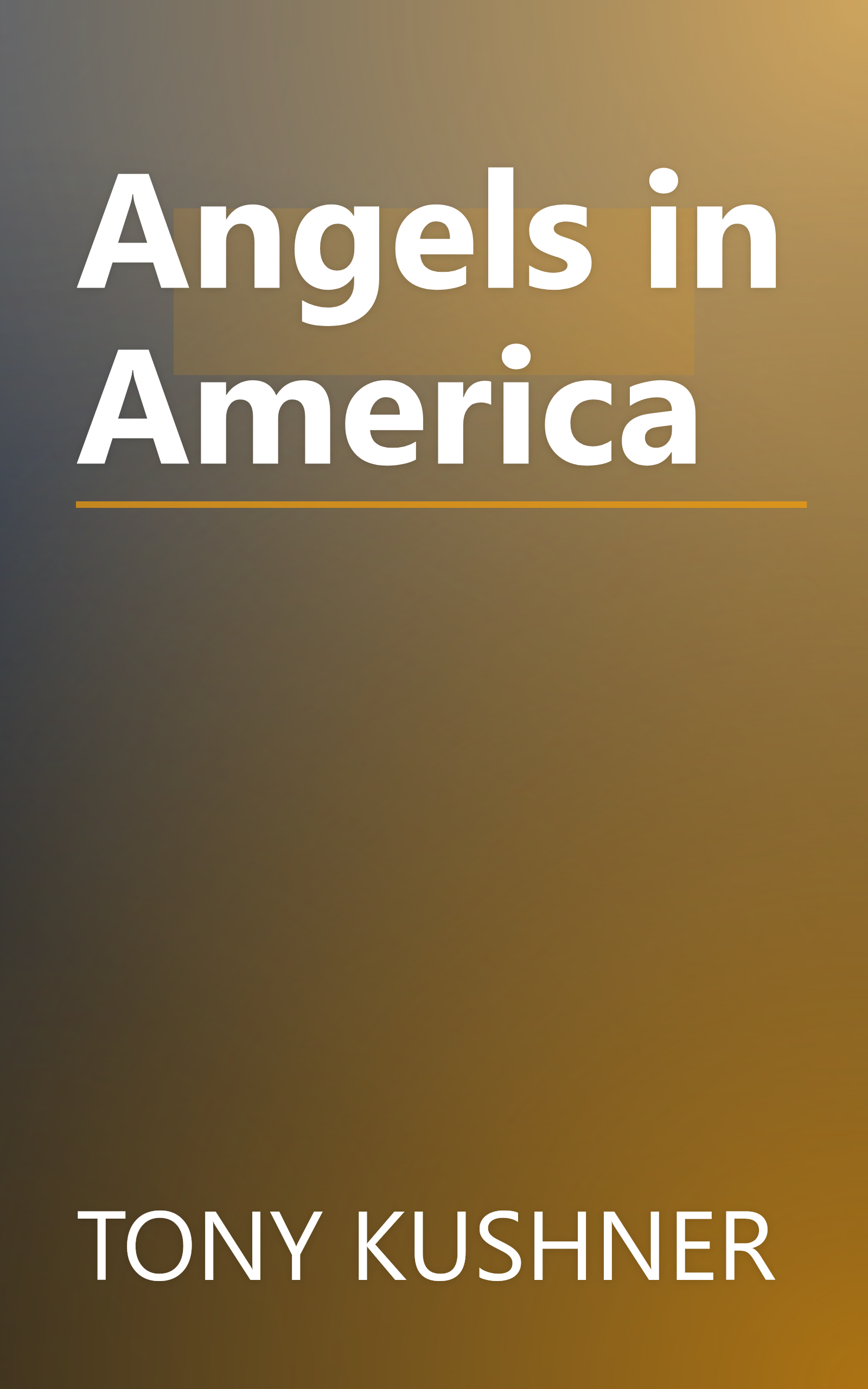Angels in America book cover