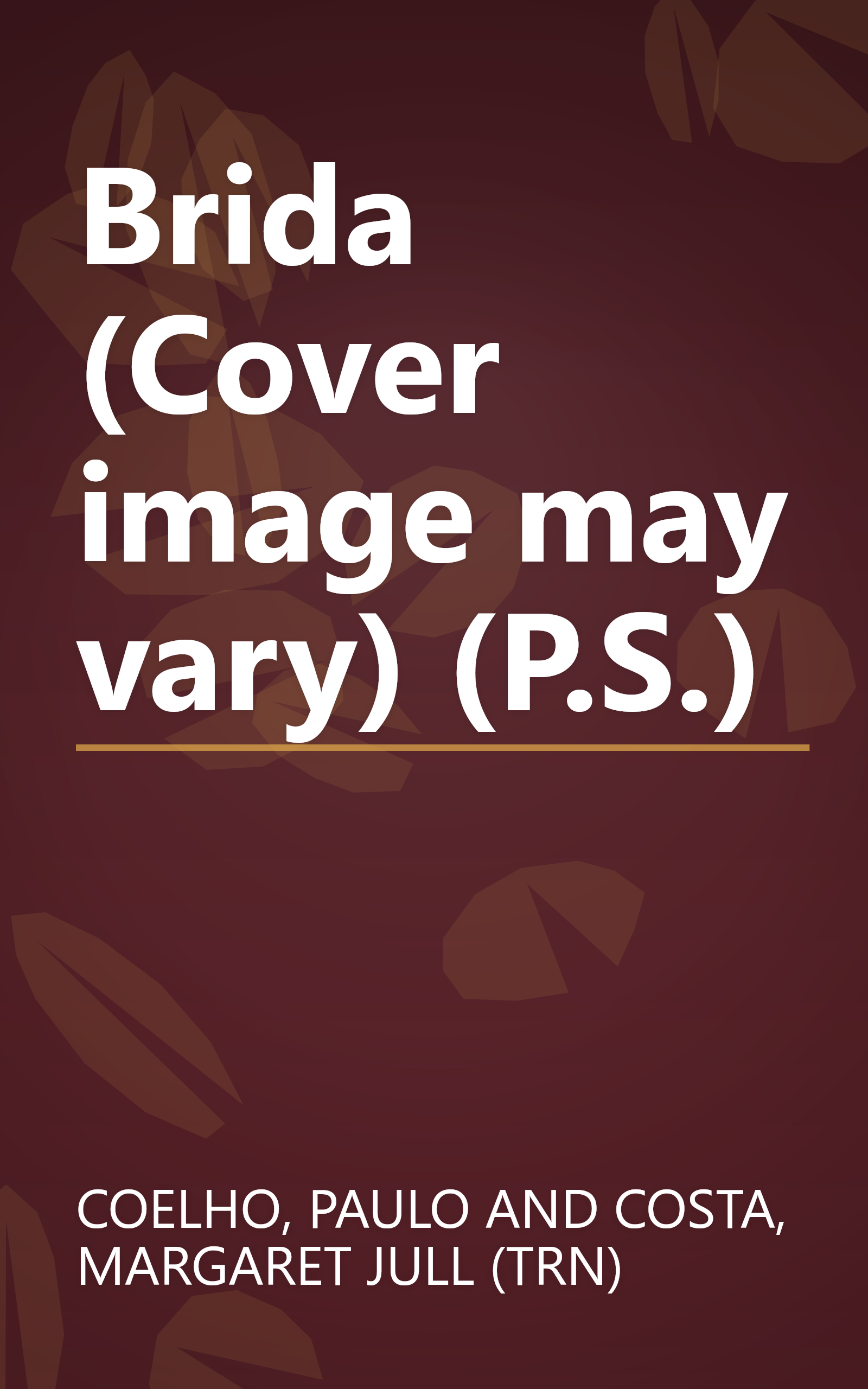 Brida (Cover image may vary) (P.S.) book cover