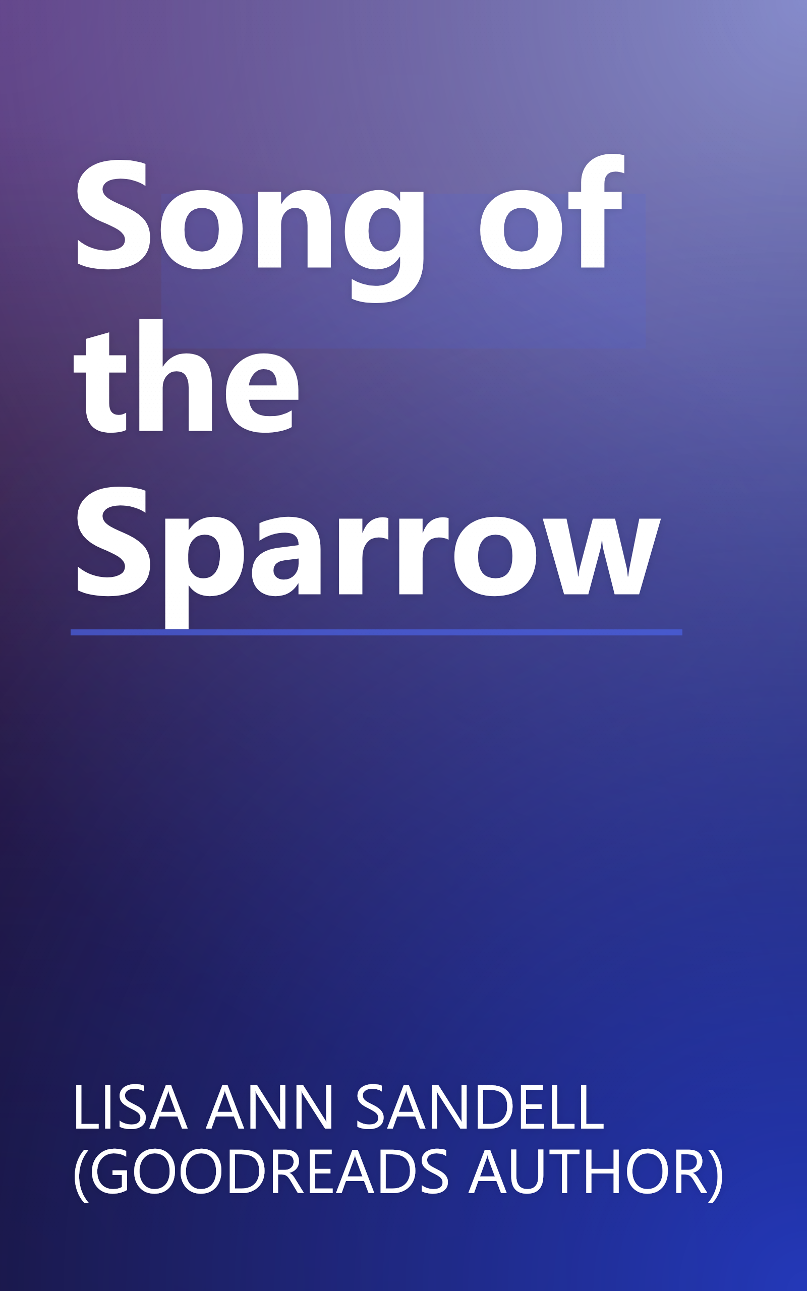 Song of the Sparrow book cover