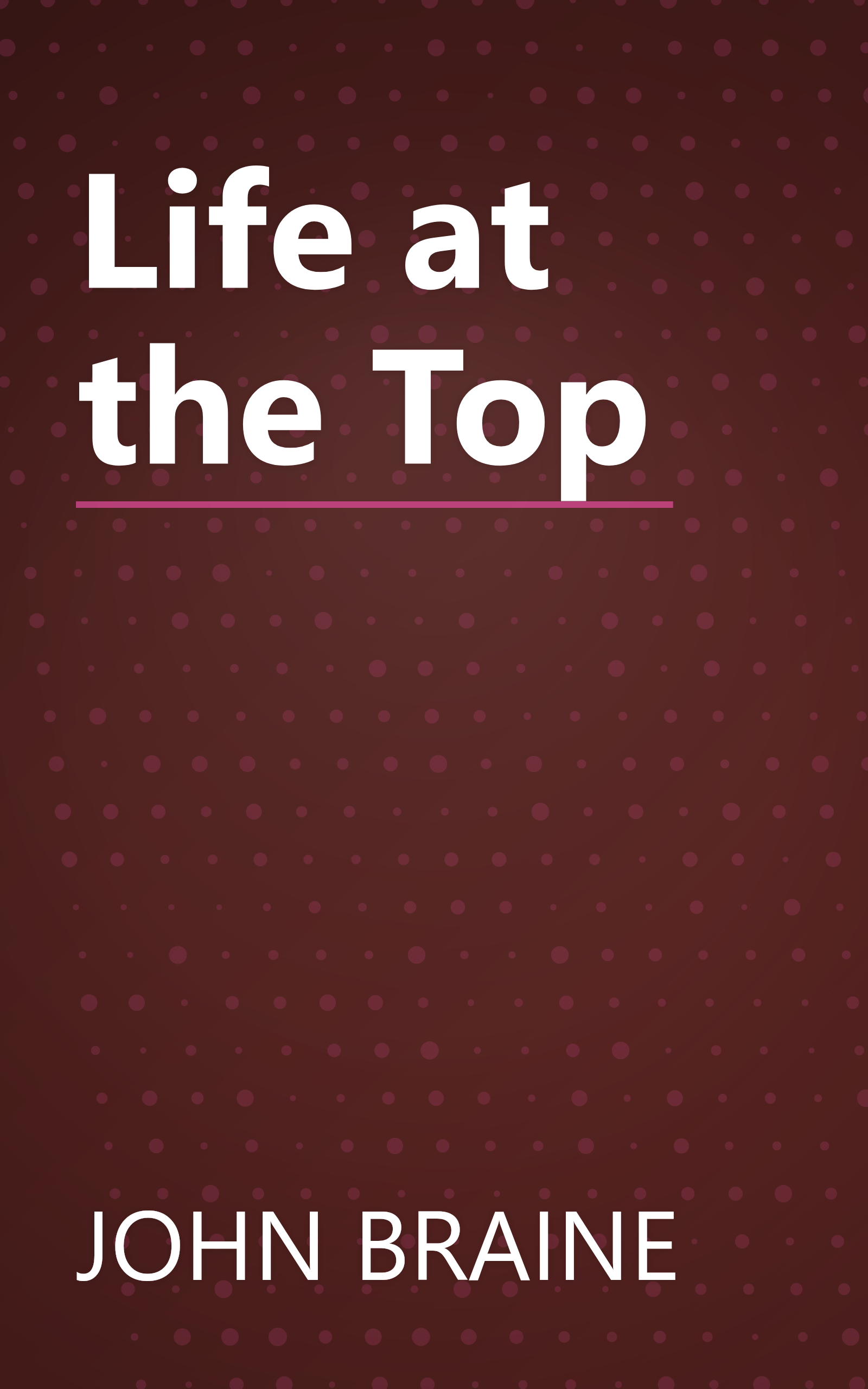 Life at the Top book cover