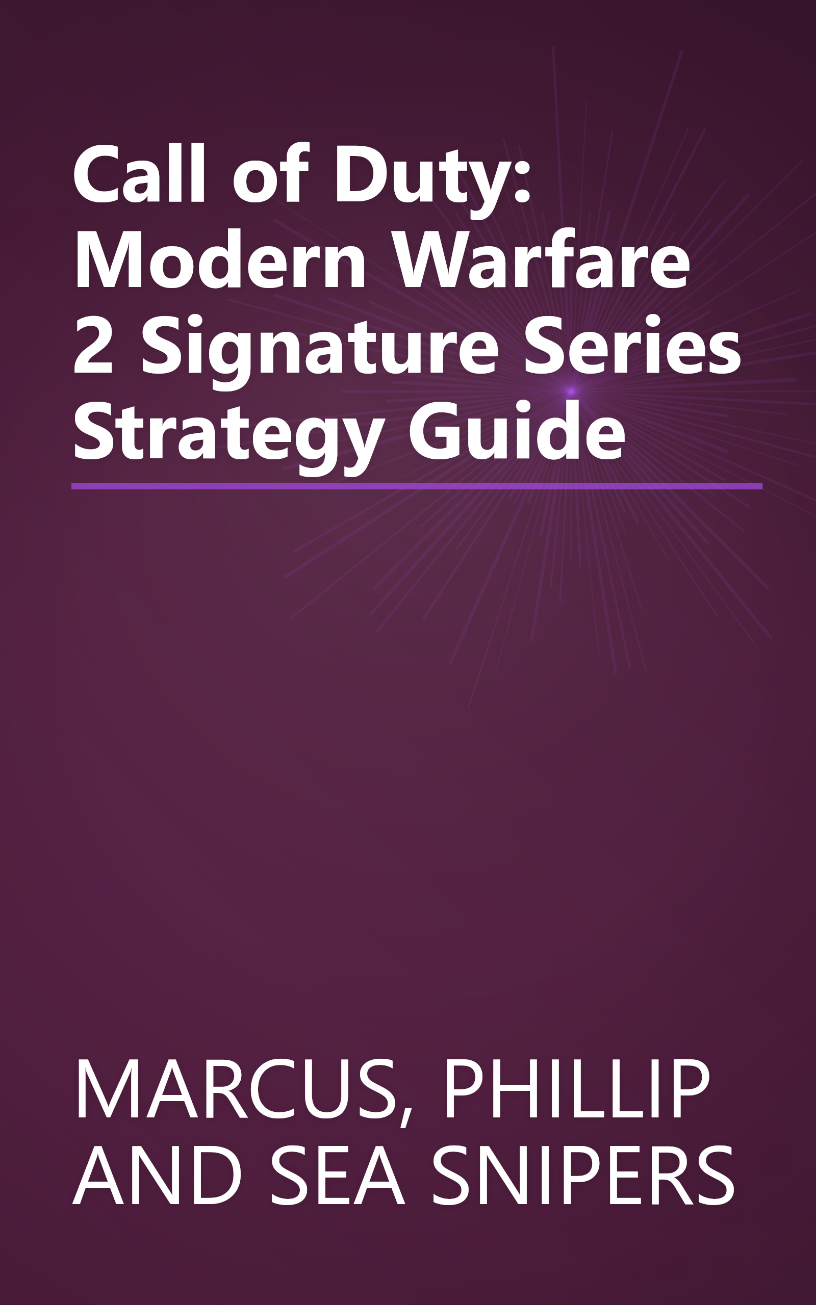 Call of Duty: Modern Warfare 2 Signature Series Strategy Guide book cover
