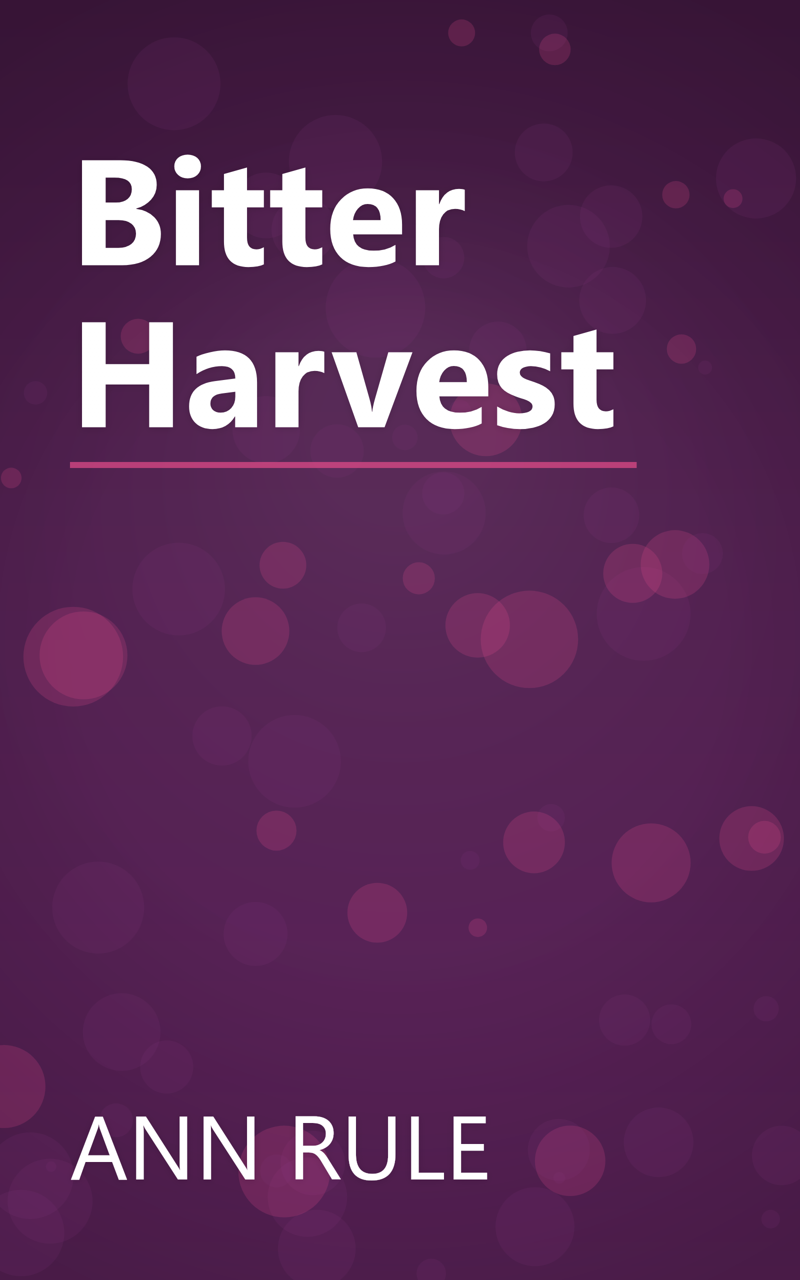Bitter Harvest book cover