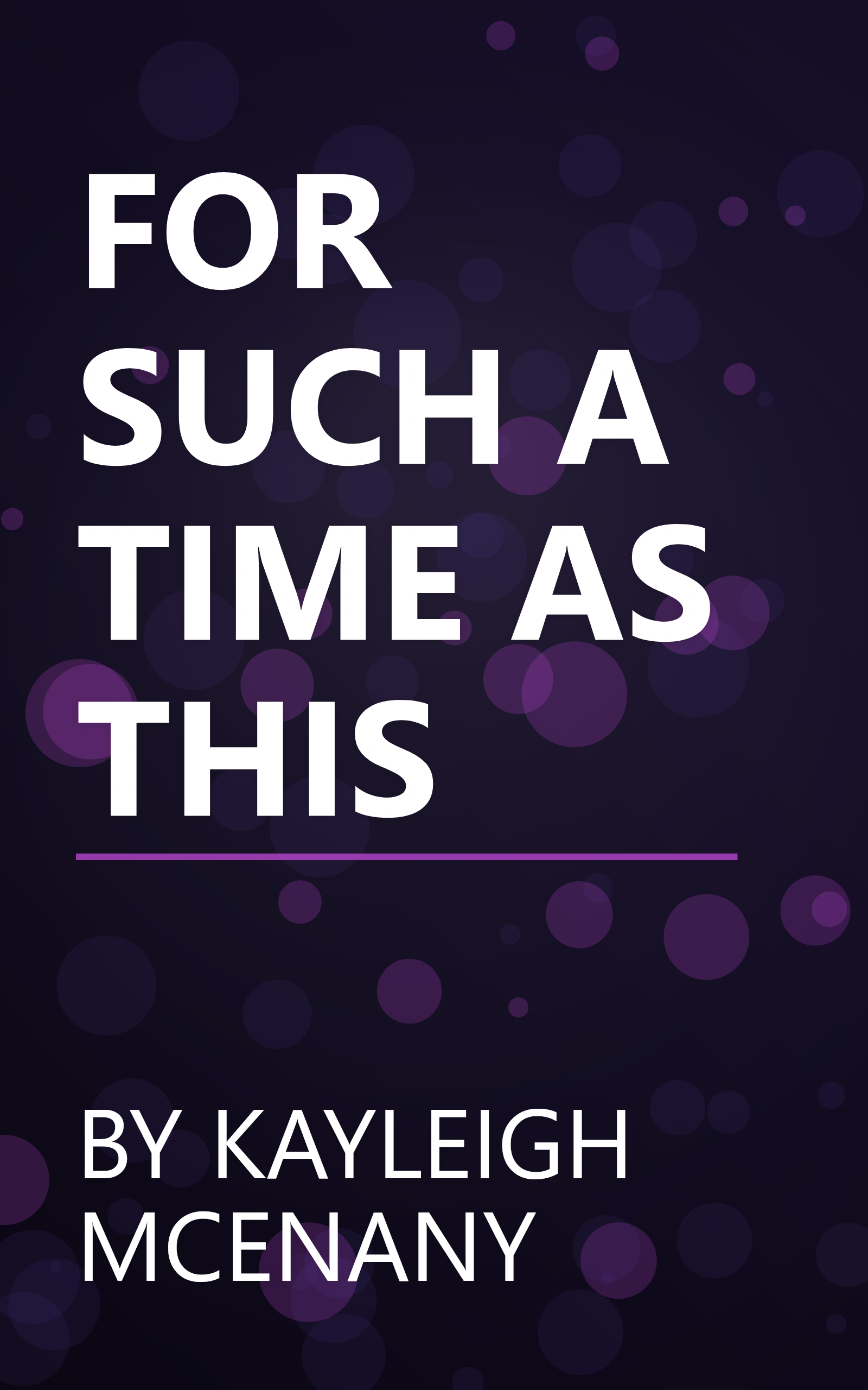 FOR SUCH A TIME AS THIS book cover