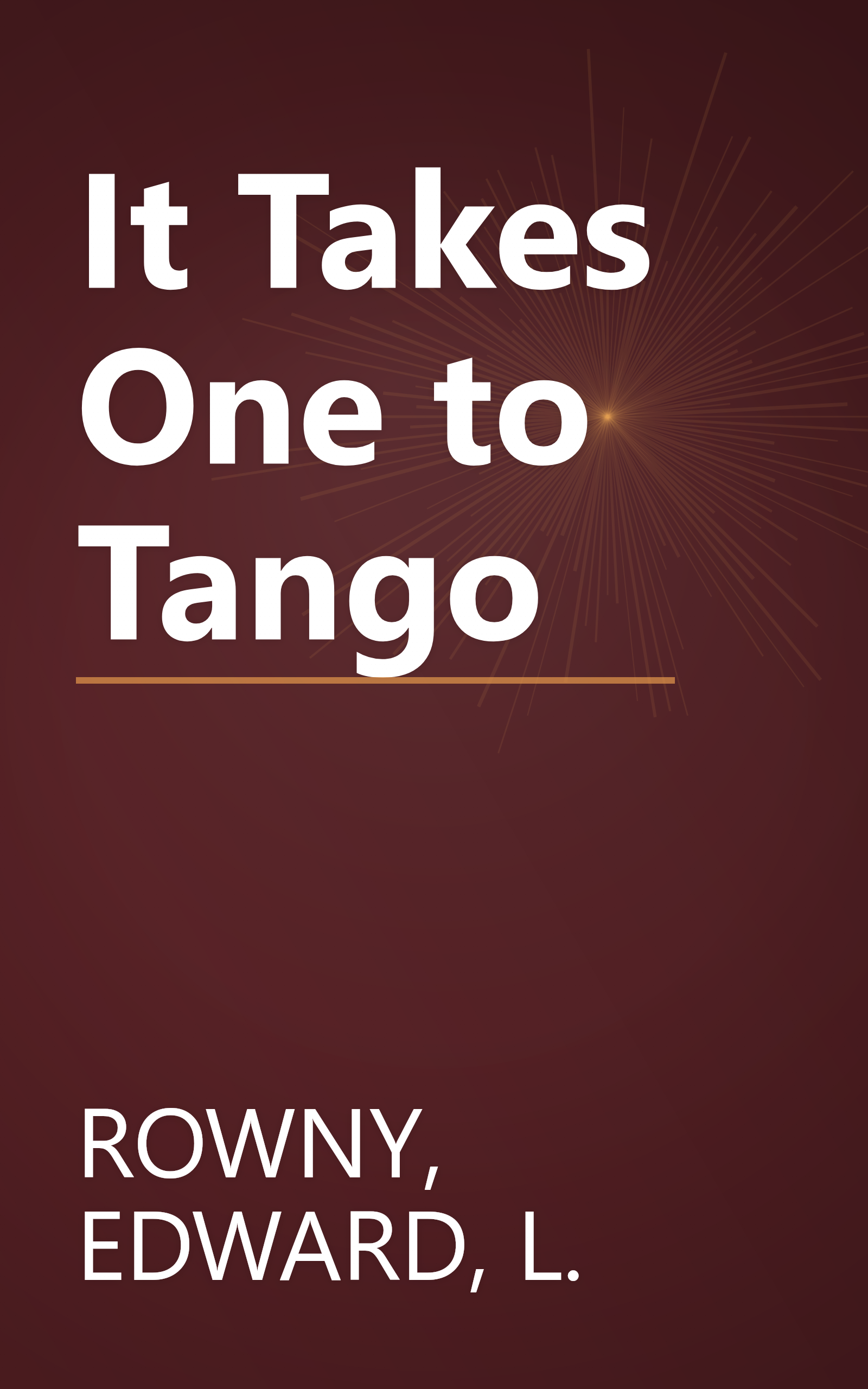 It Takes One to Tango book cover
