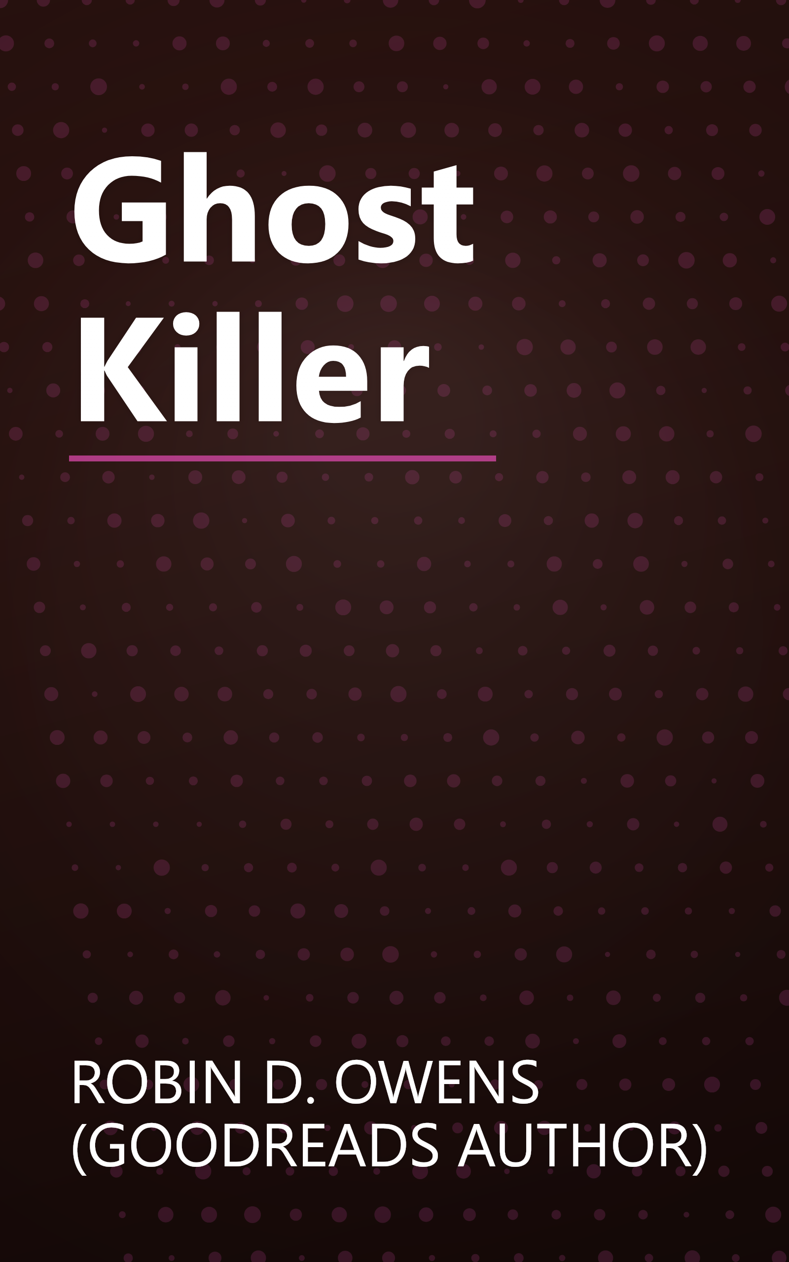 Ghost Killer book cover