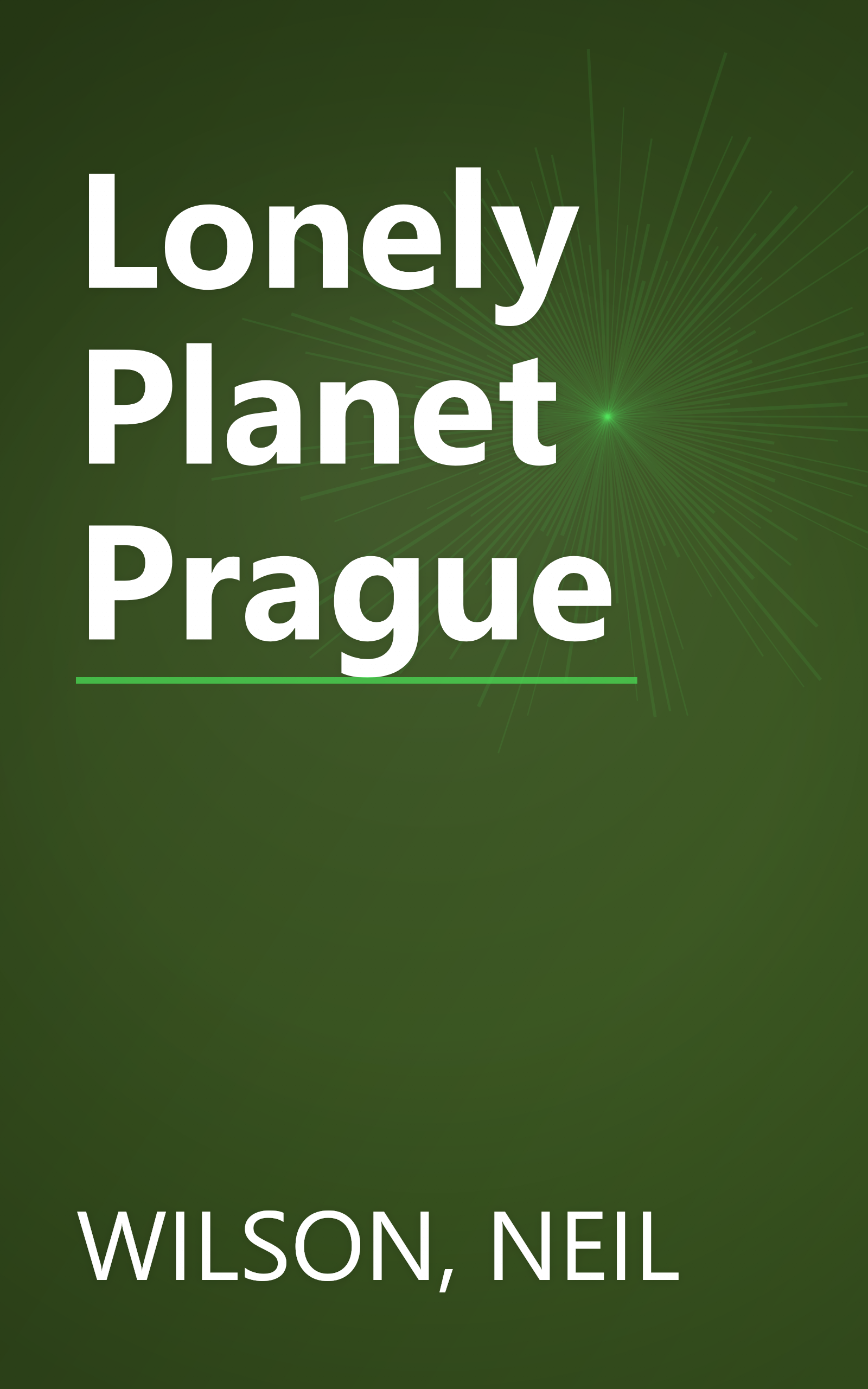 Lonely Planet Prague book cover