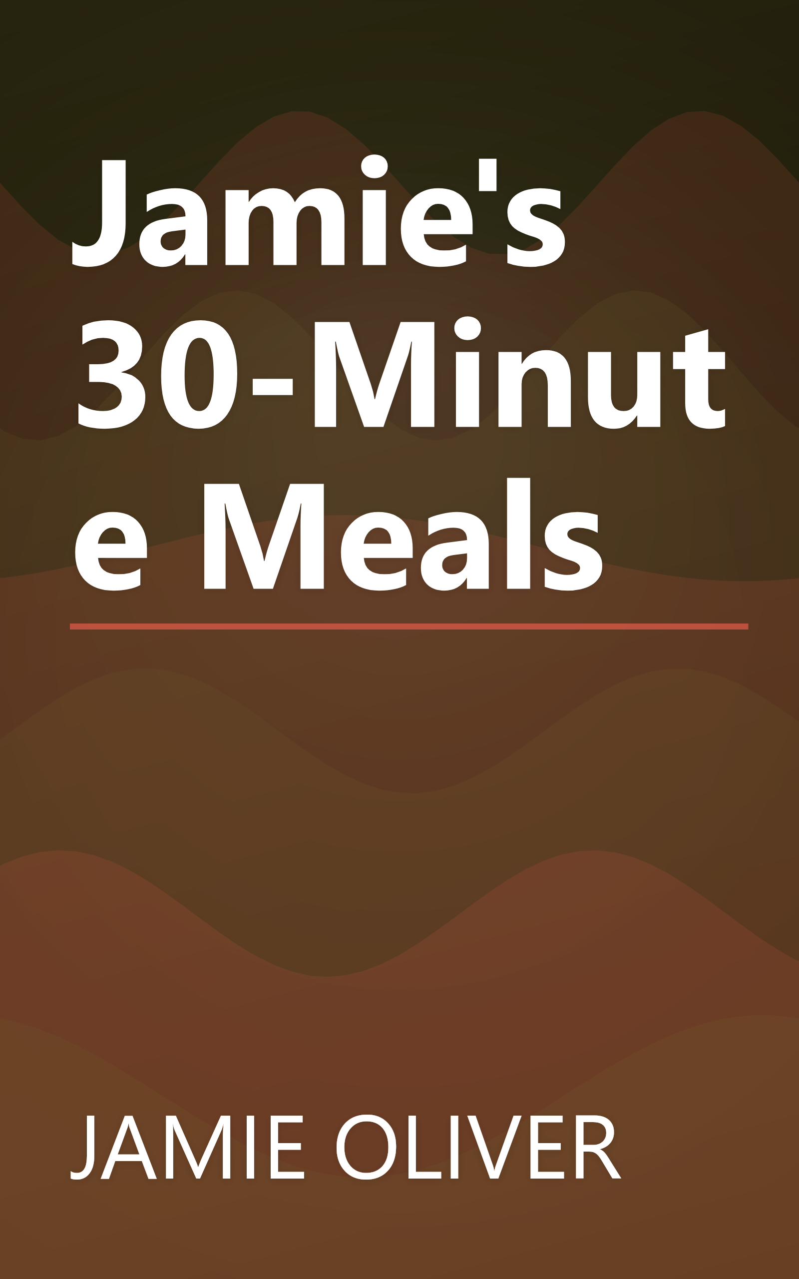 Jamie's 30-Minute Meals book cover